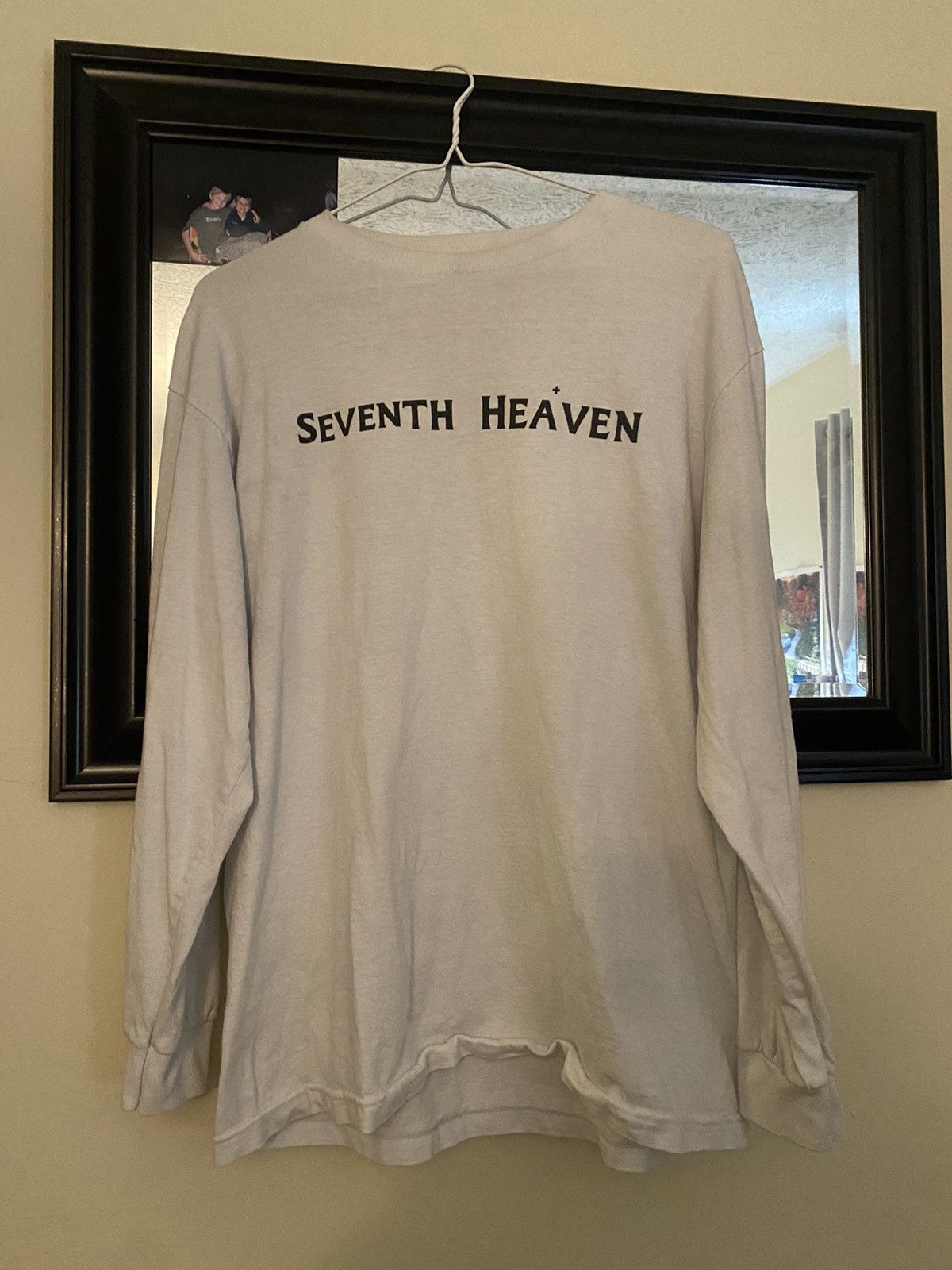 Seventh Heaven Seventh Heaven white longsleeve T-shirt OG logo | Grailed