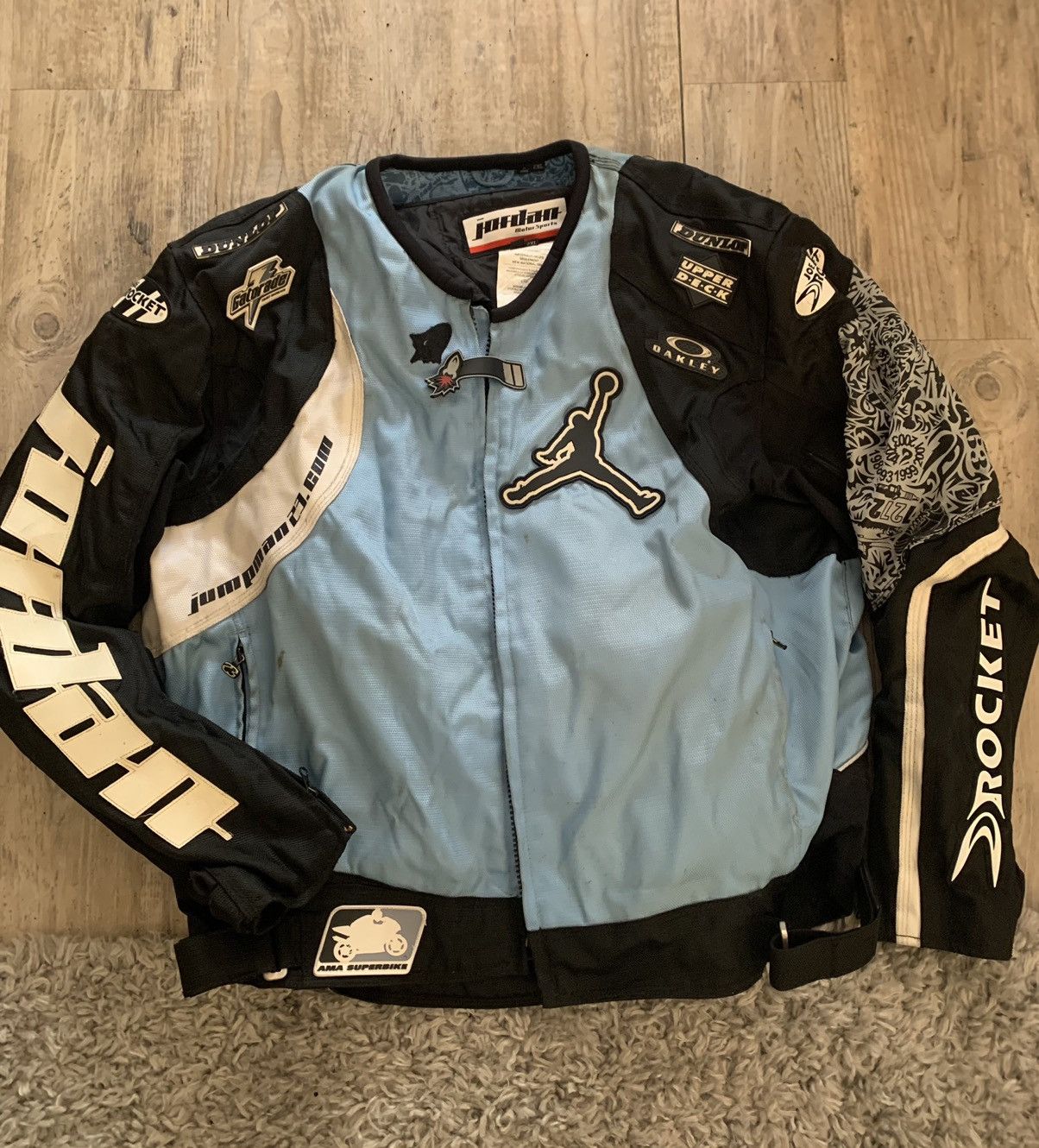 Jordan Brand Jordan Motorsports Motorcycle Racing Jacket | Grailed