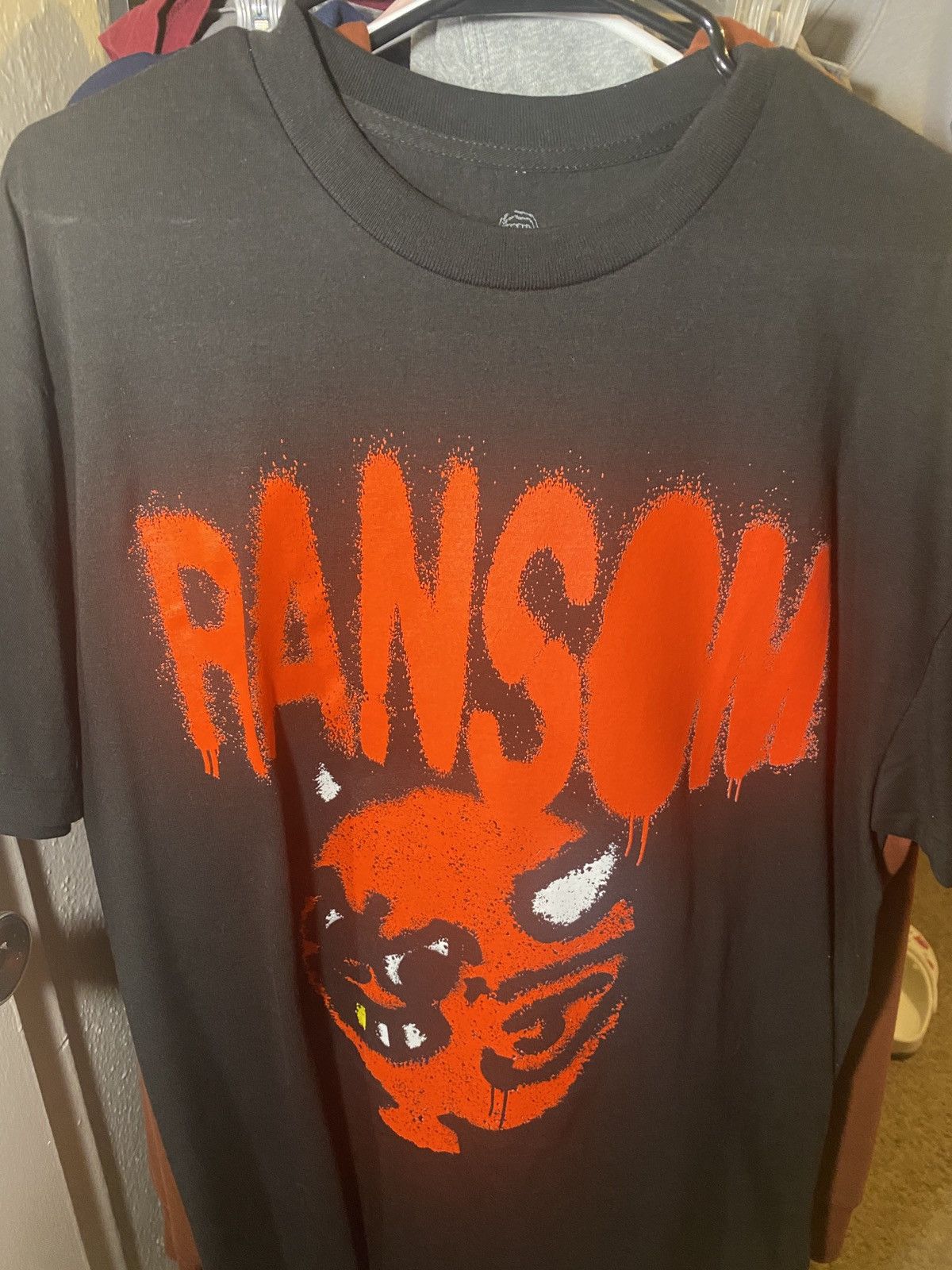 Vintage Black short sleeve Ransom Devil Tee | Grailed