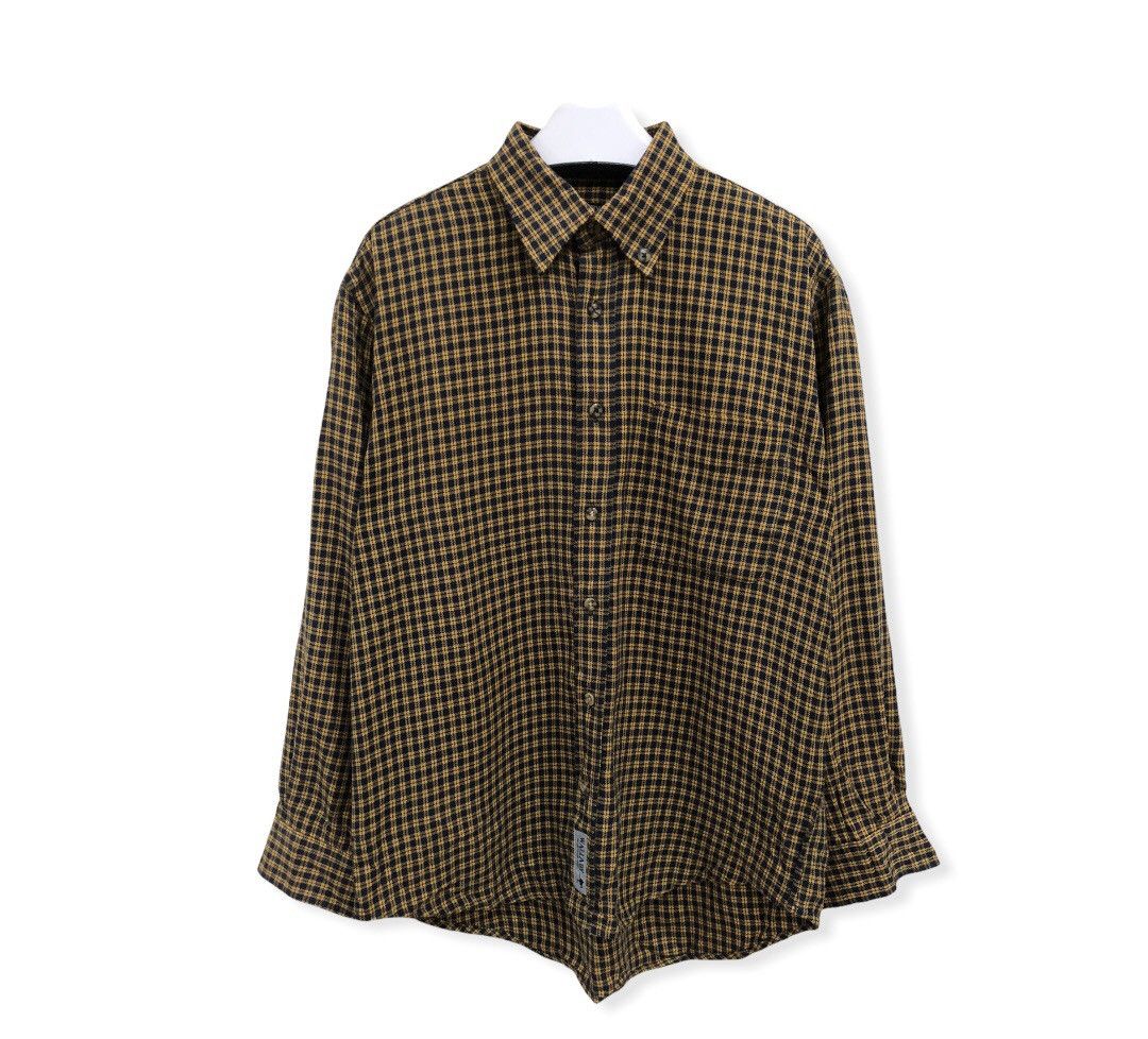 Flannel × Streetwear × Vintage Vintage Wallaby Plaid tartan Flannel ...