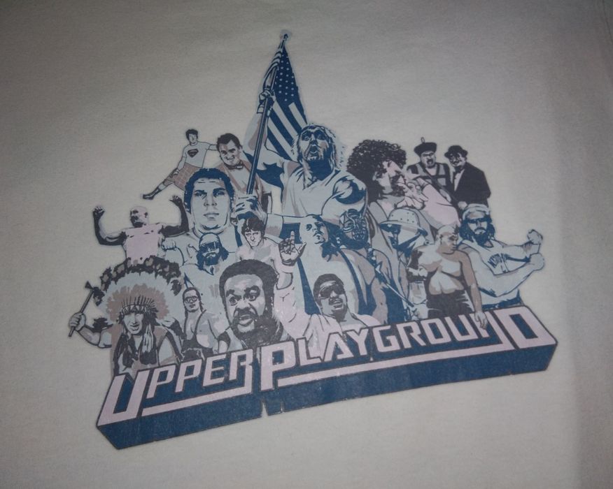 Upper Playground Upper Playground x WWE Legends shirt wrestling ...