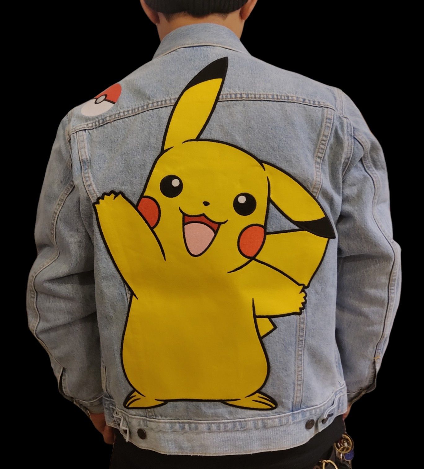 Levi's Levis X Pokemon 25th anniversary Anime Denim Trucker Jacket ...