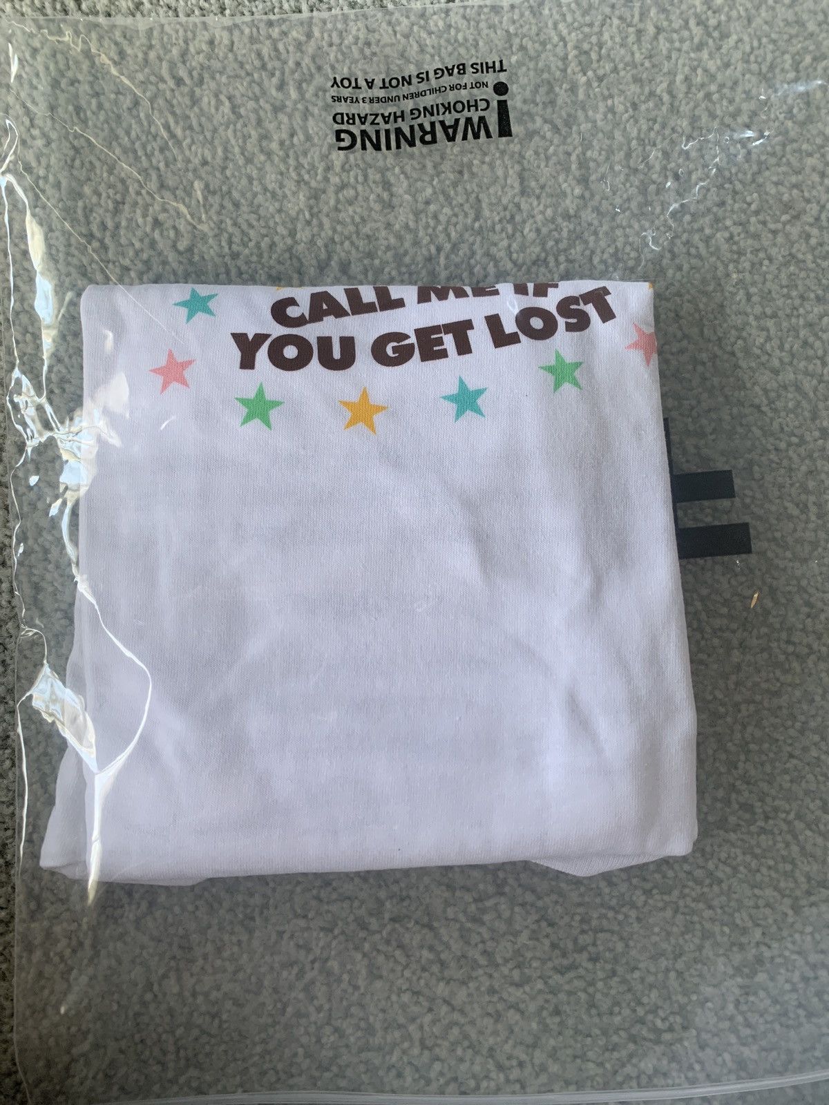 Golf Wang Call Me If You Get Lost stamp Tee white | Grailed