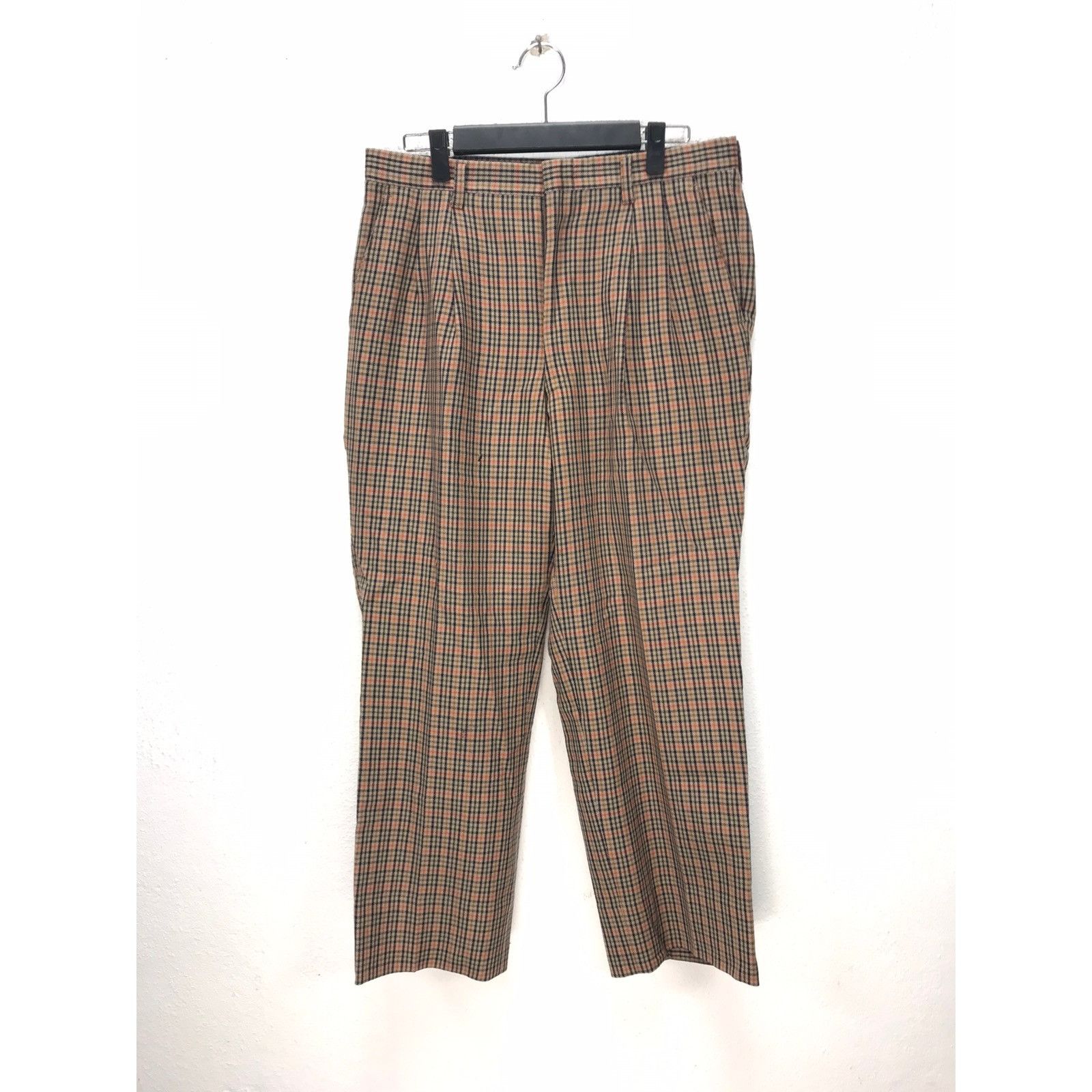 Daks London × Vintage DAKS LONDON CHECKED RETRO PANTS | Grailed