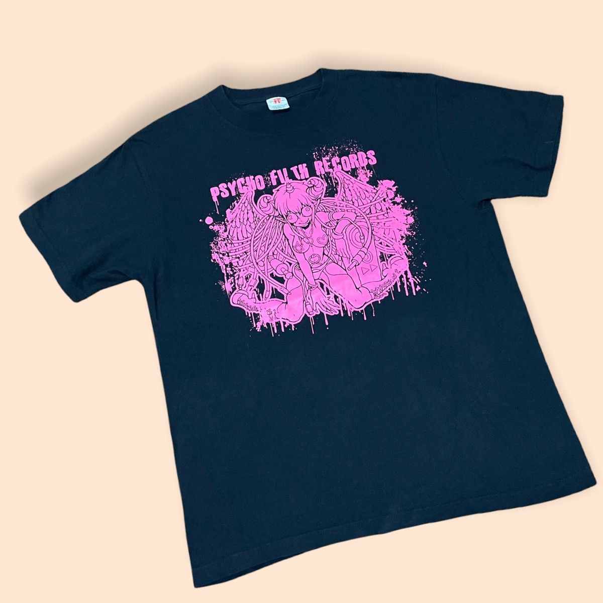 Anime × Band Tees × Japanese Brand PSYCHO FILTH RECORDS Japan Music ...