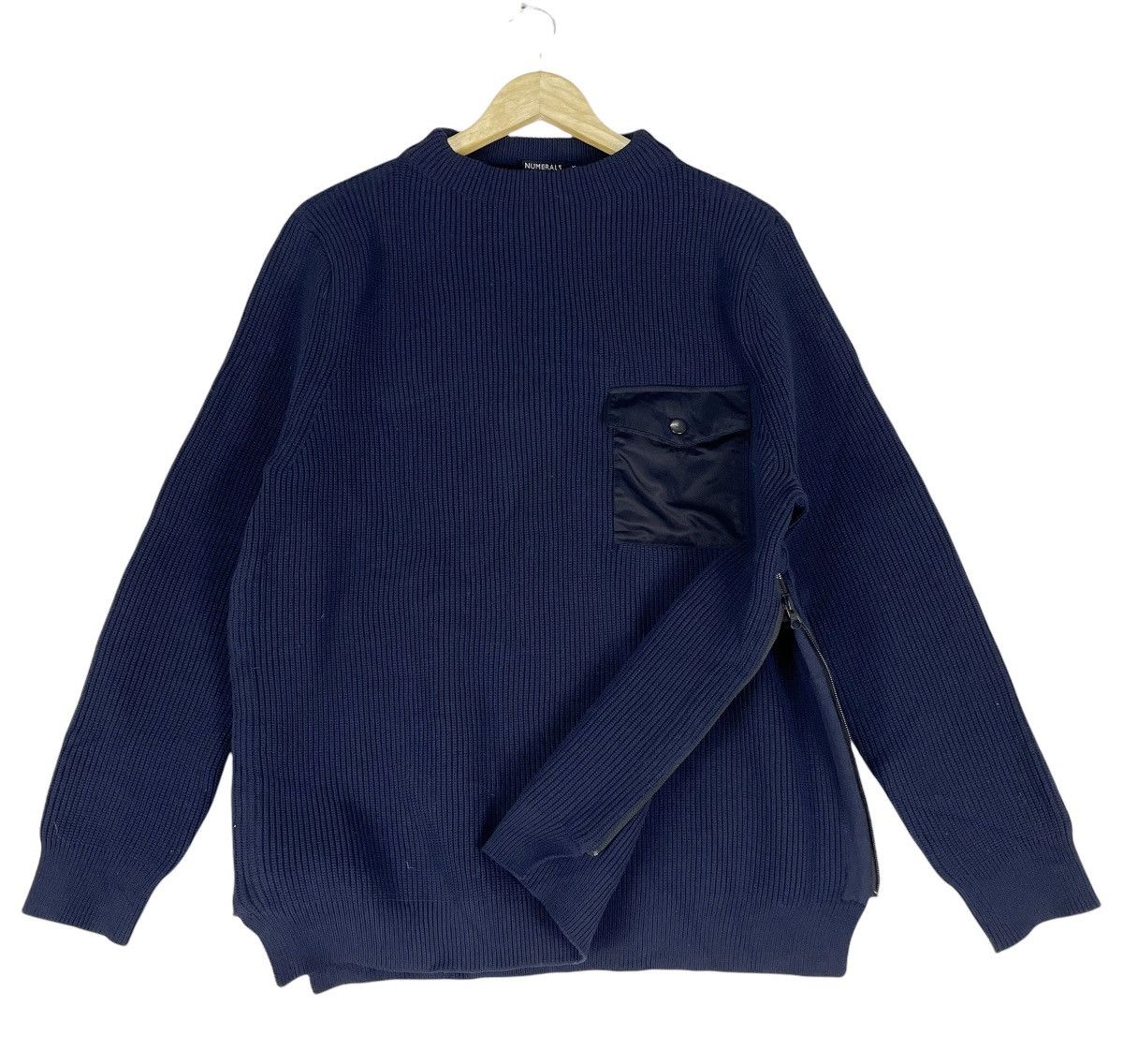 Designer × Japanese Brand NIKO AND Stretch Knitwear Side Zipper Sweater ...