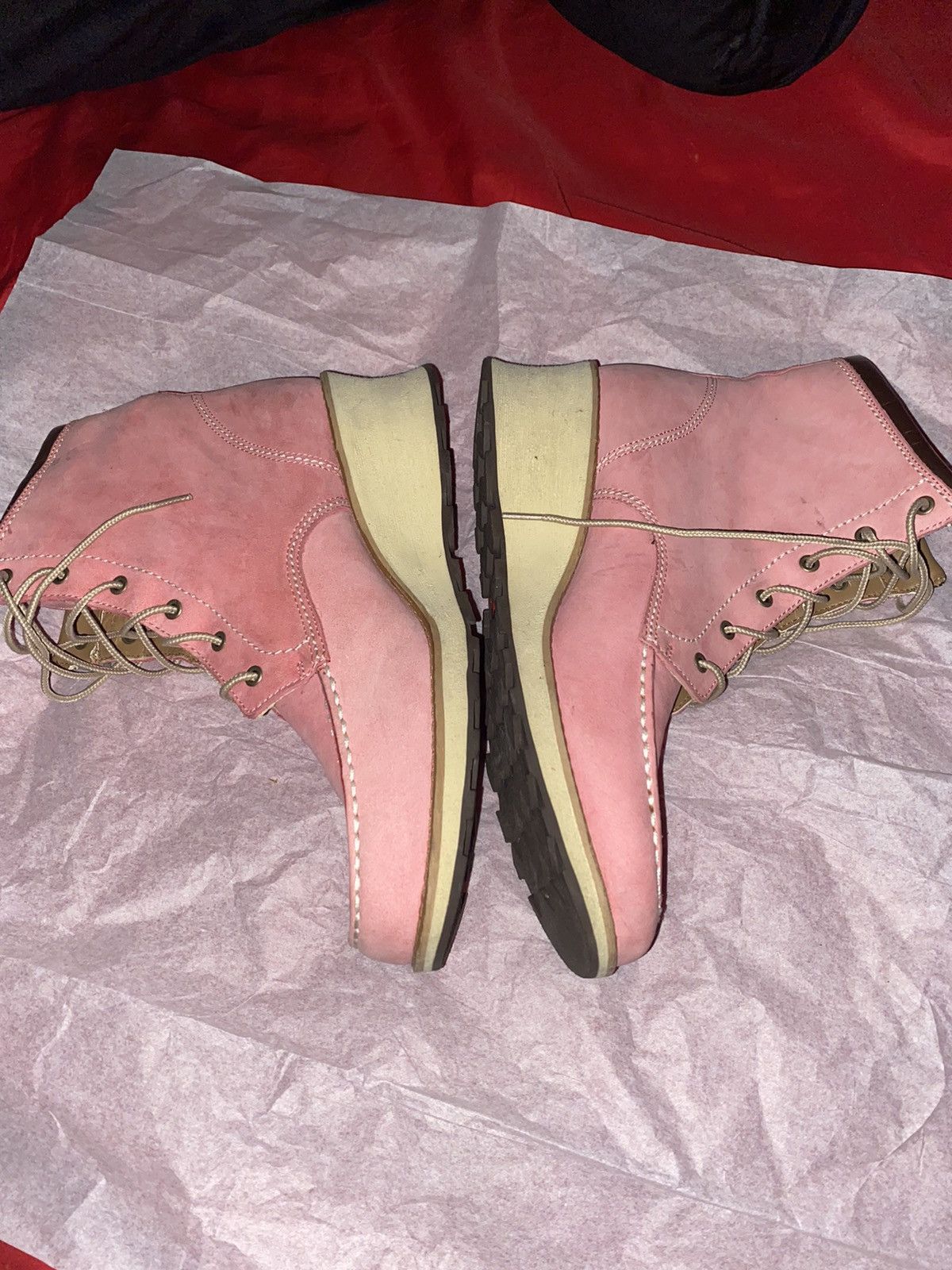 Red Wing Red Wing Pink Boots | Grailed