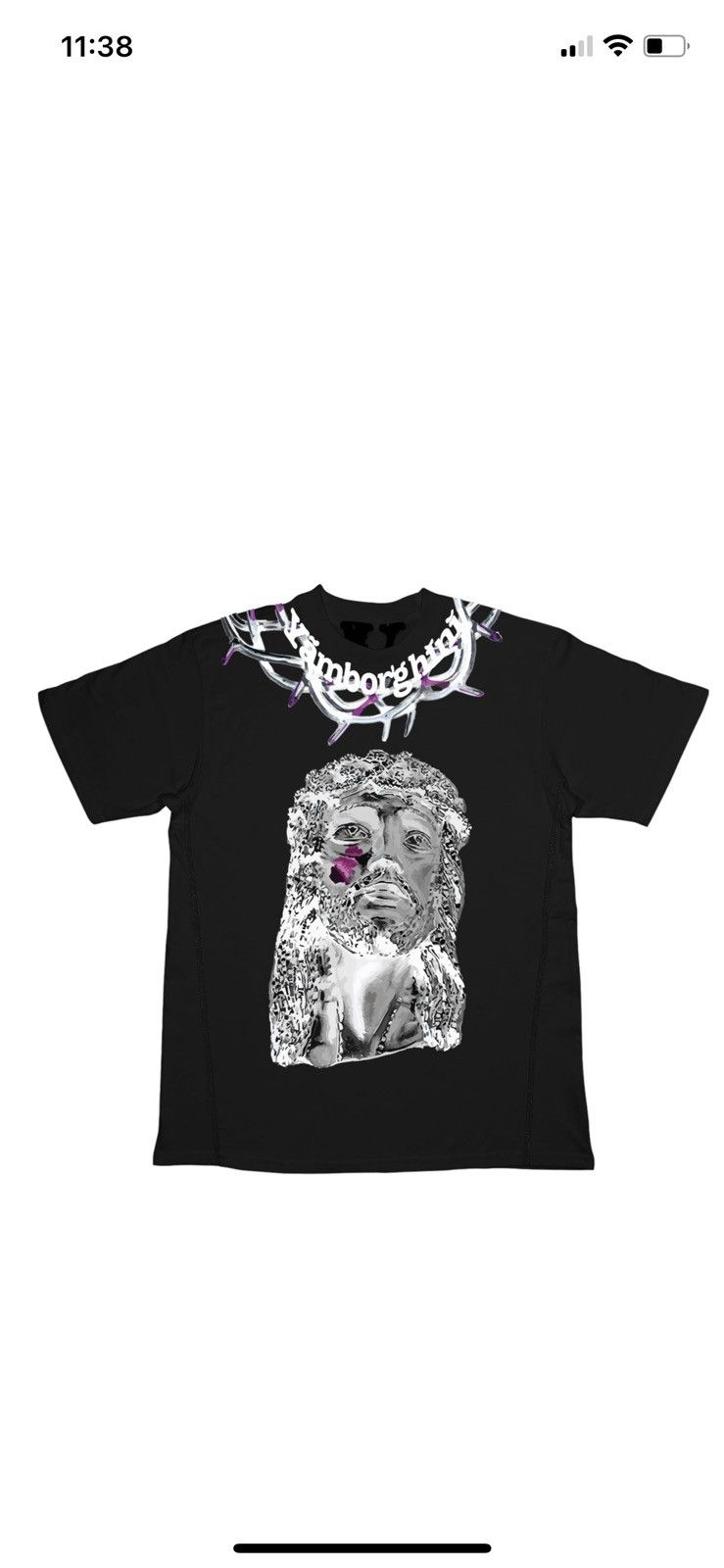 Vlone Vlone Yamborghini Yams Day Jesus Piece Tee | Grailed