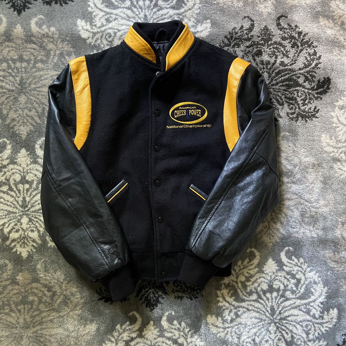 Vintage Late 1990’s Cheerleader Championship varsity jacket | Grailed