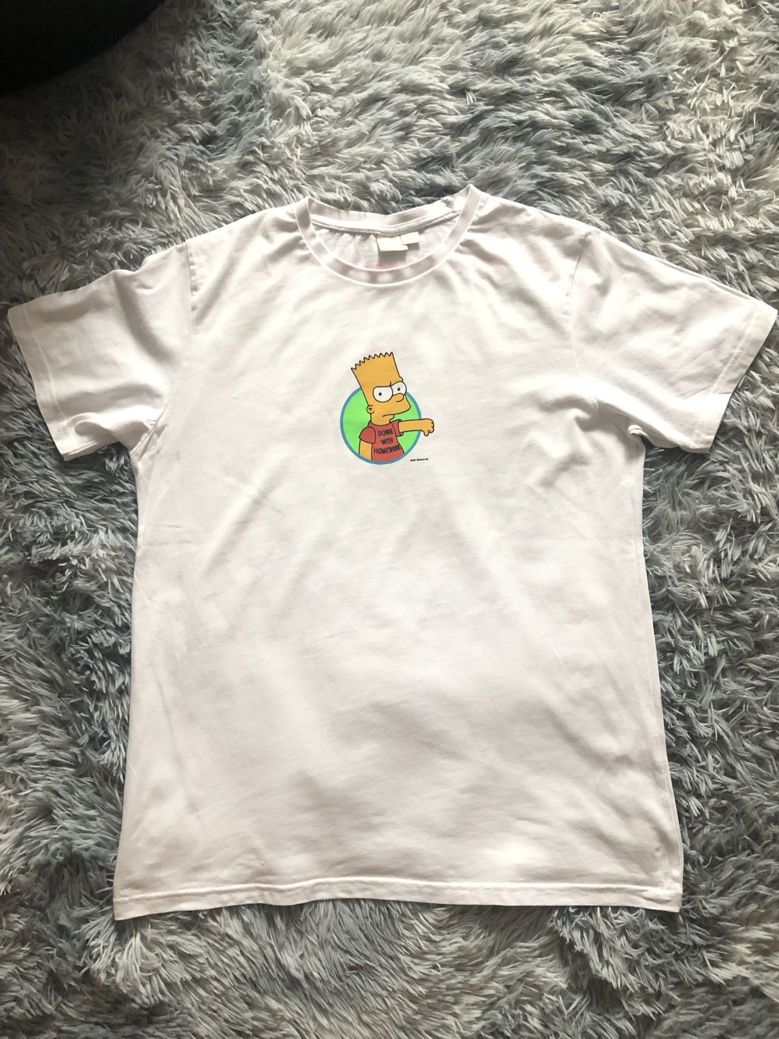 The Simpsons Bart Simpson T Shirt Primark The Simpsons Retro TV 100% ...
