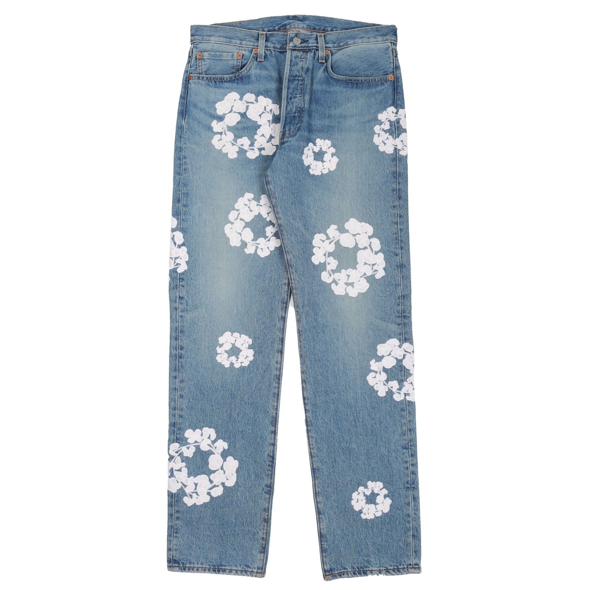 DENIM TEARS Denim Tears Levi's Chain Stitch Jeans | Grailed