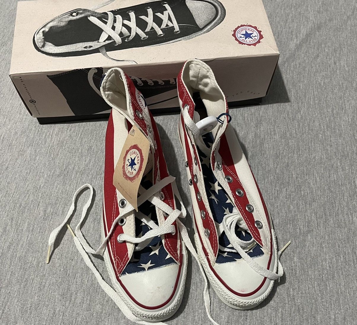 Converse × Made In Usa × Vintage OG 90s CONVERSE ALL STAR Stars and ...