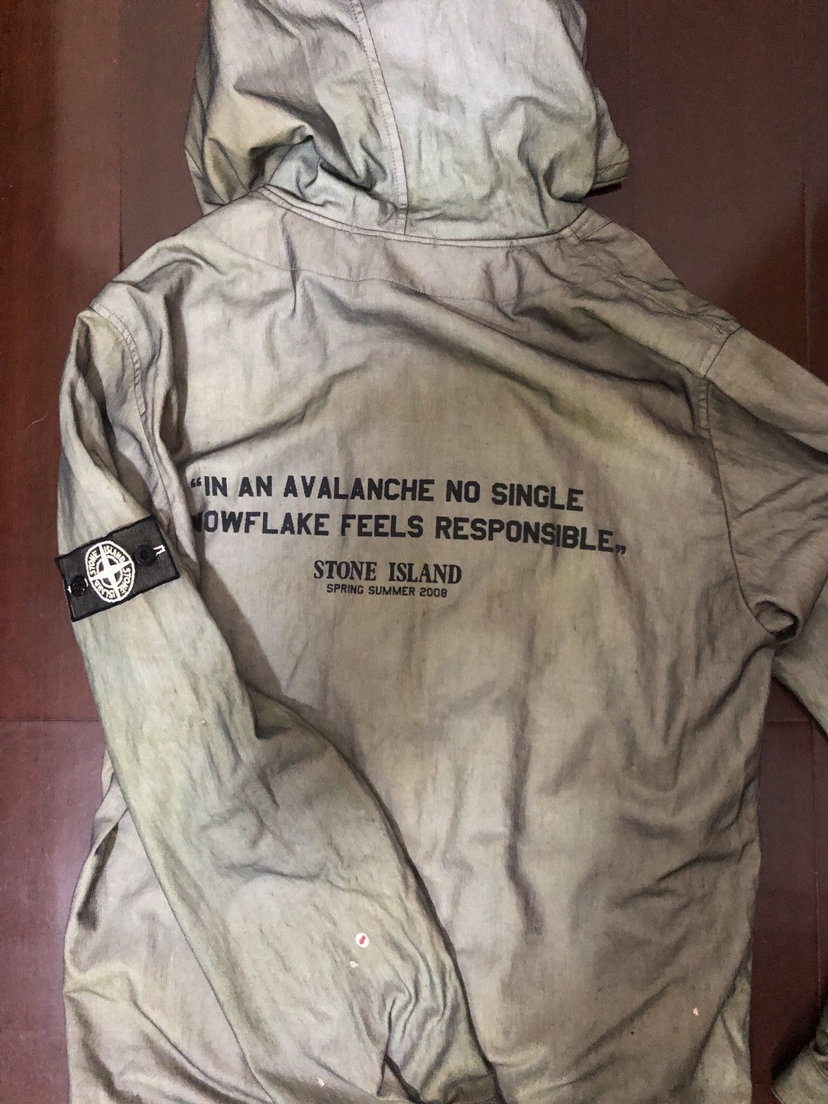 Stone Island Stone Island Snowflake Tyvek Jacket SS2008 Archive | Grailed