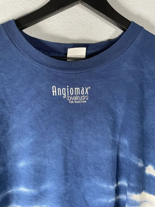 Vintage 2000s Angiomax Bibalirudin For Injection Blue Yellow M Y2K ...