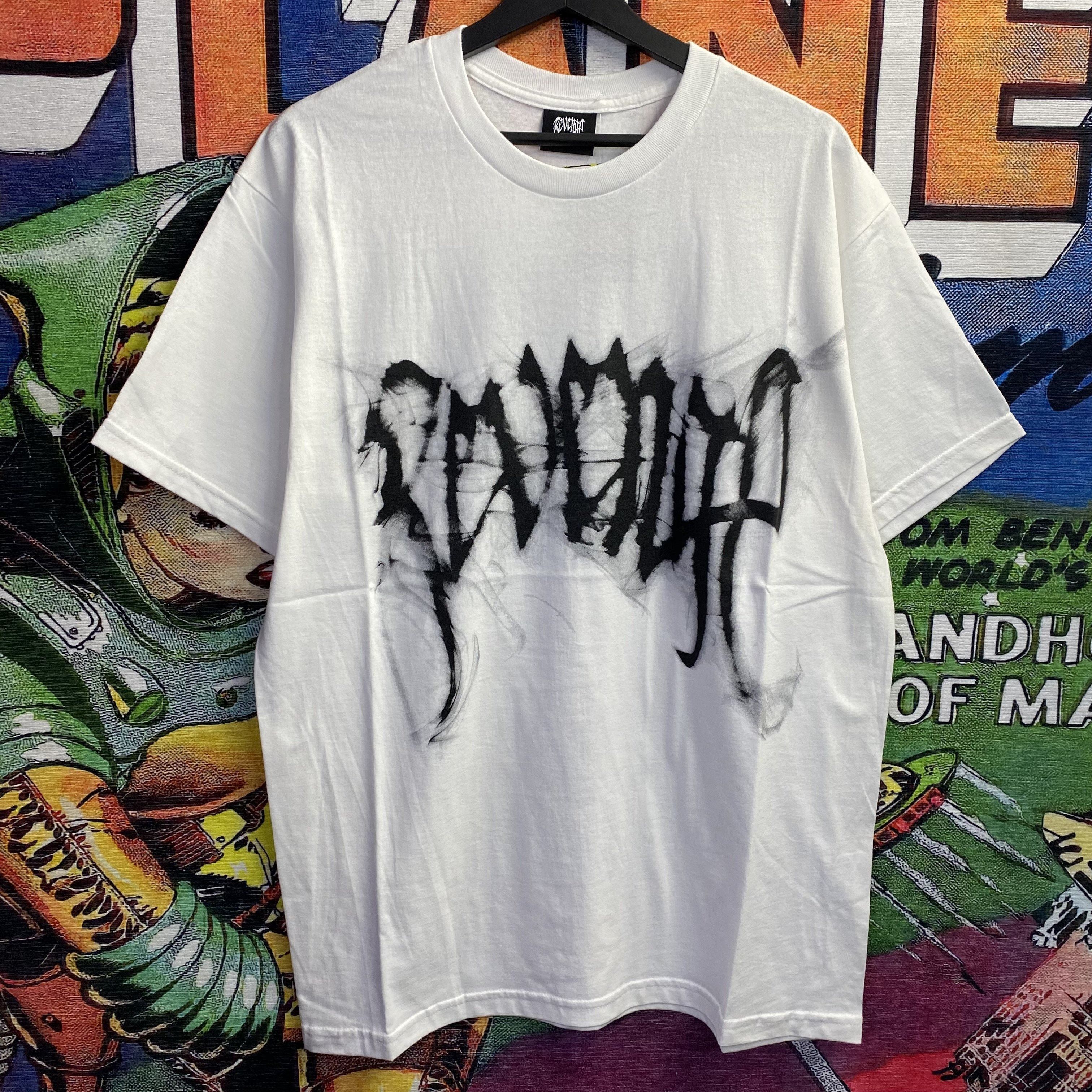 Revenge × Streetwear Brand New Revenge Smoke Tee Shirt size Large | Grailed
