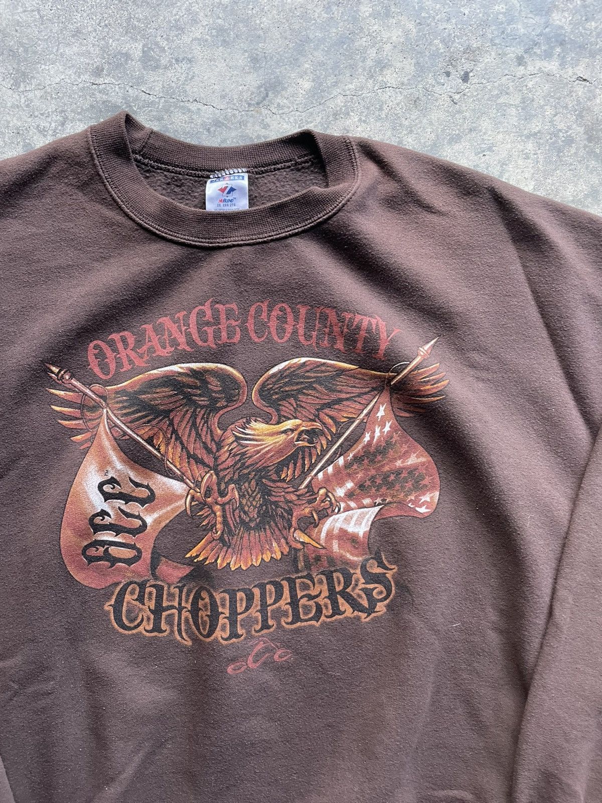 Harley Davidson × Vintage Vintage Orange County Choppers Harley Biker ...