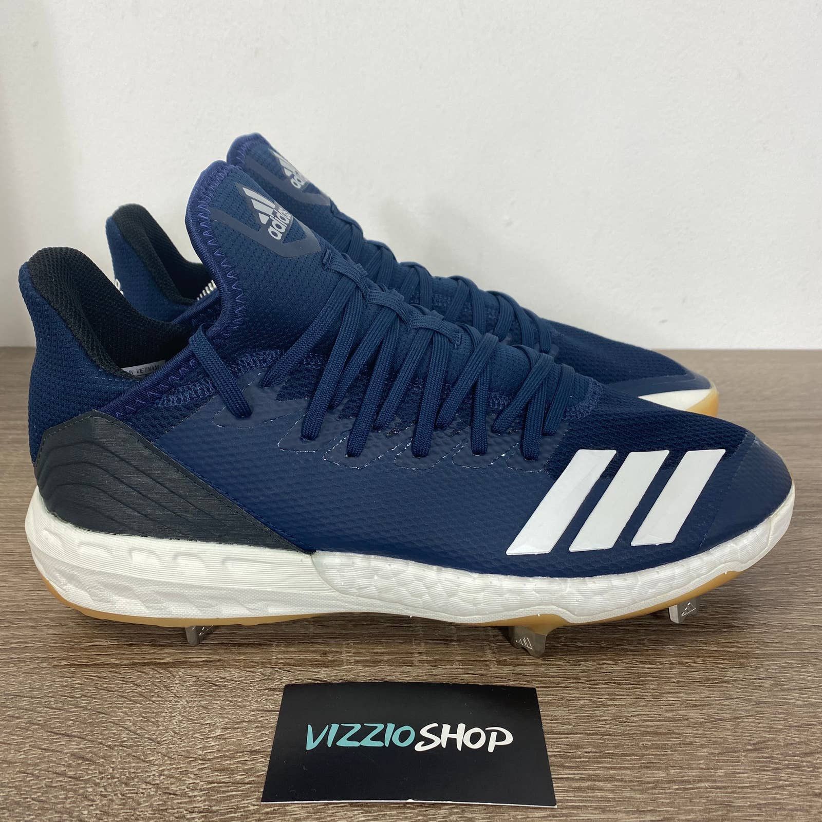 Adidas NEW Adidas - Boost Icon 4 Navy Baseball Cleats - Men 10.5 | Grailed