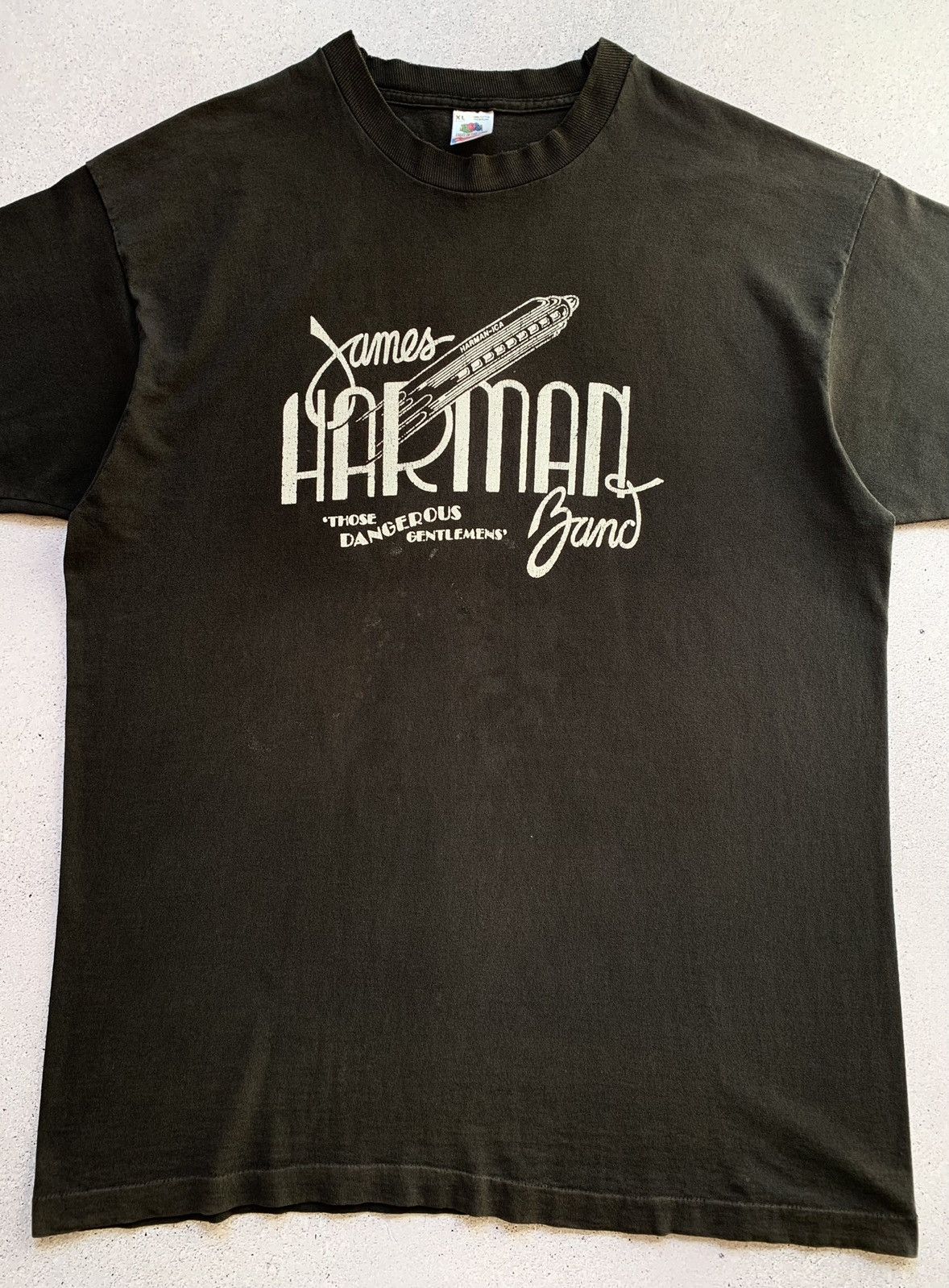 Very Rare Vintage 1987 James Harman “Those Dangerous Gentlemens” Tee ...