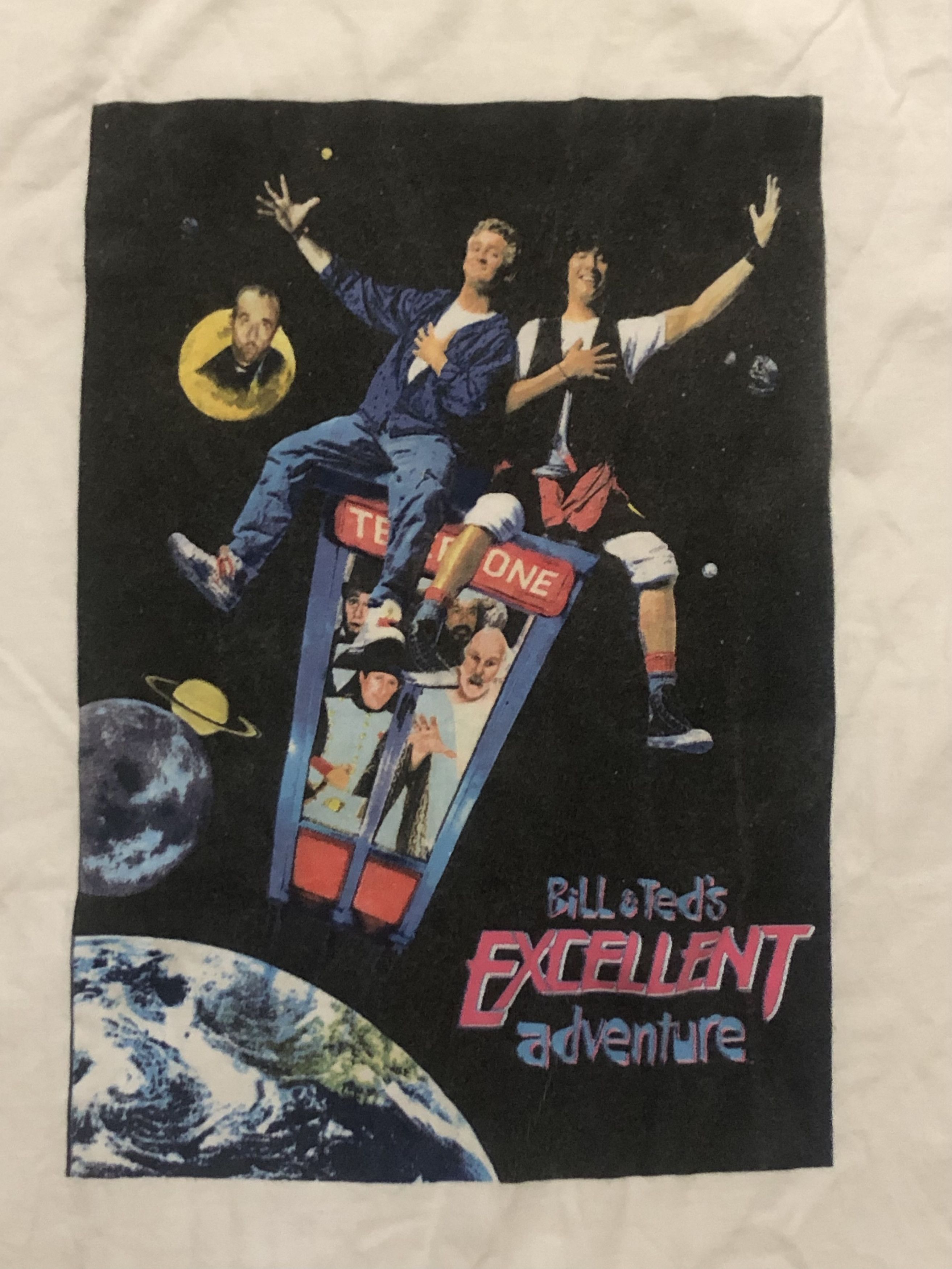 Movie × Streetwear Bill & Teds excellent adventure movie poster tee ...
