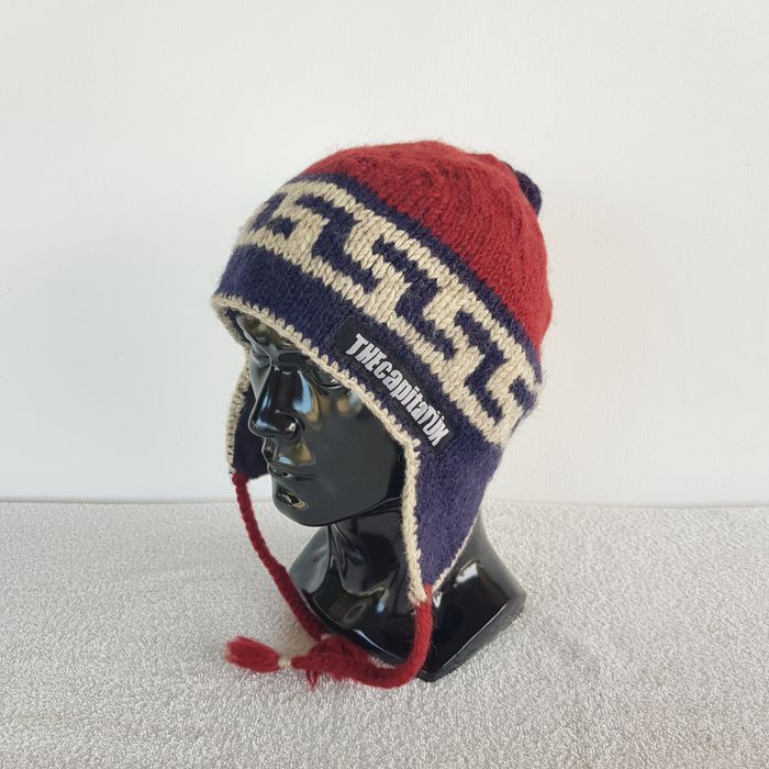 Vintage The Capital TUK Beanie Snow Cap Japanese Earflap Hats | Grailed