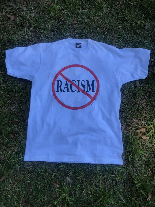Vintage Vintage 90s Anti Racism Tee - Antiracism Black History Tee ...