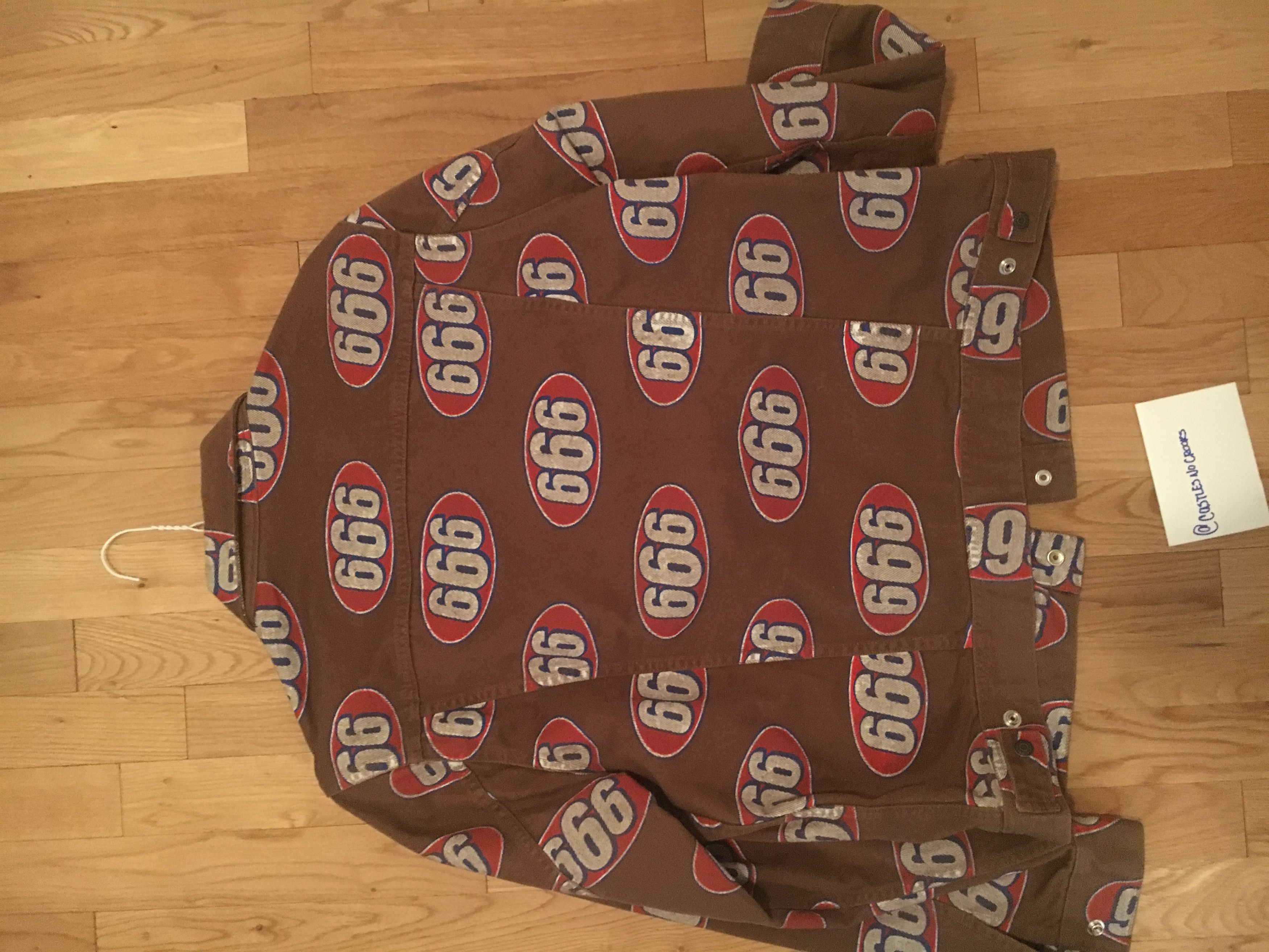 Supreme 666 jacket | Grailed