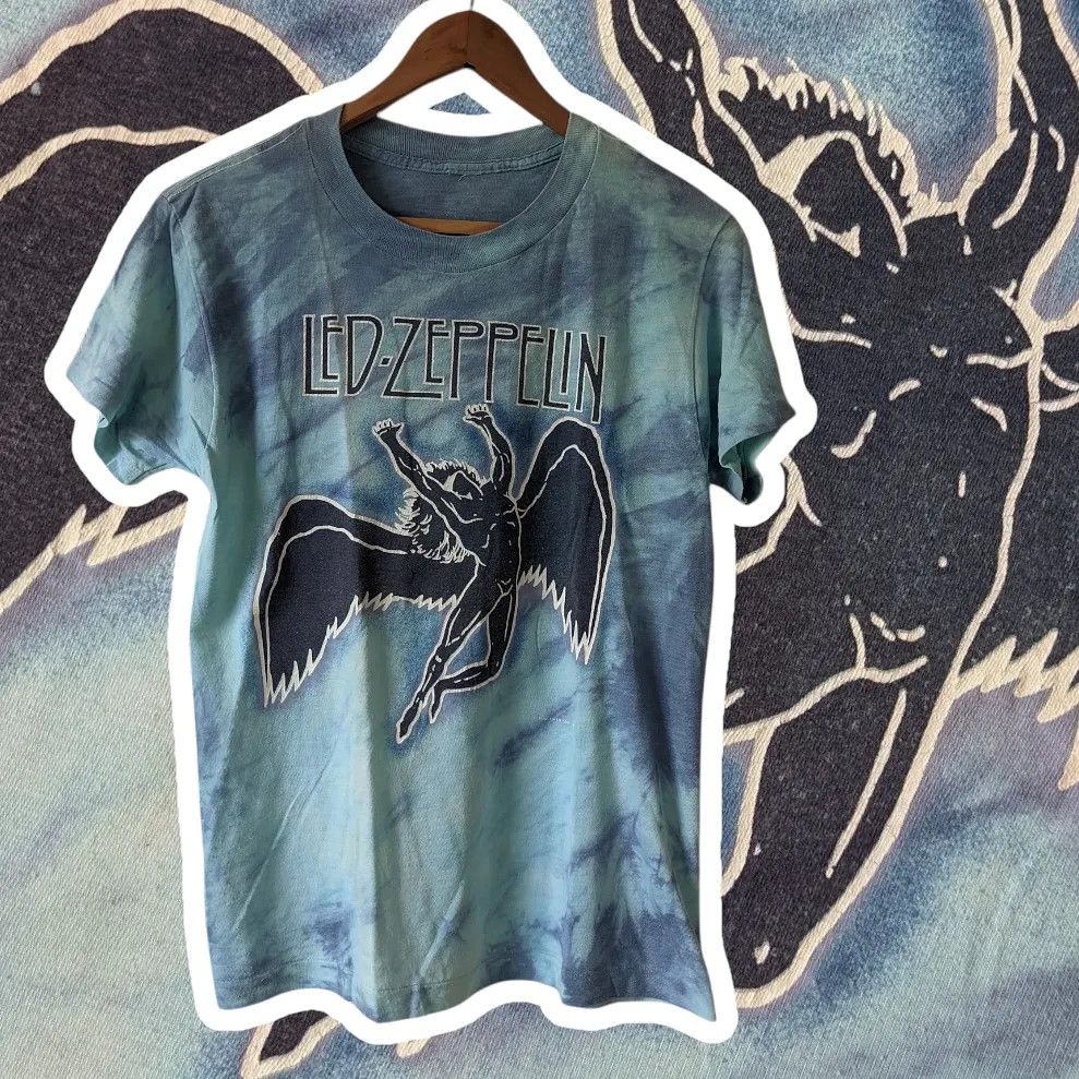 Band Tees × Led Zeppelin × Vintage 1984 Led Zeppelin Fallen Angel | Grailed