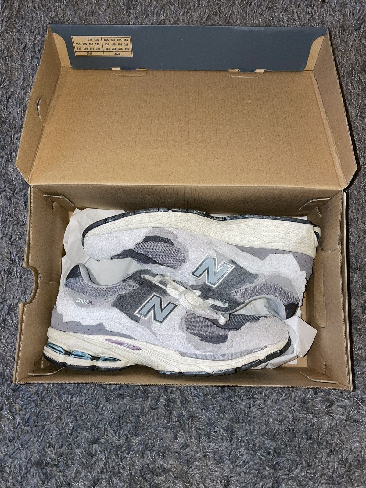 New Balance 2002R Protection Pack / Redefined Future Rain Cloud | Grailed