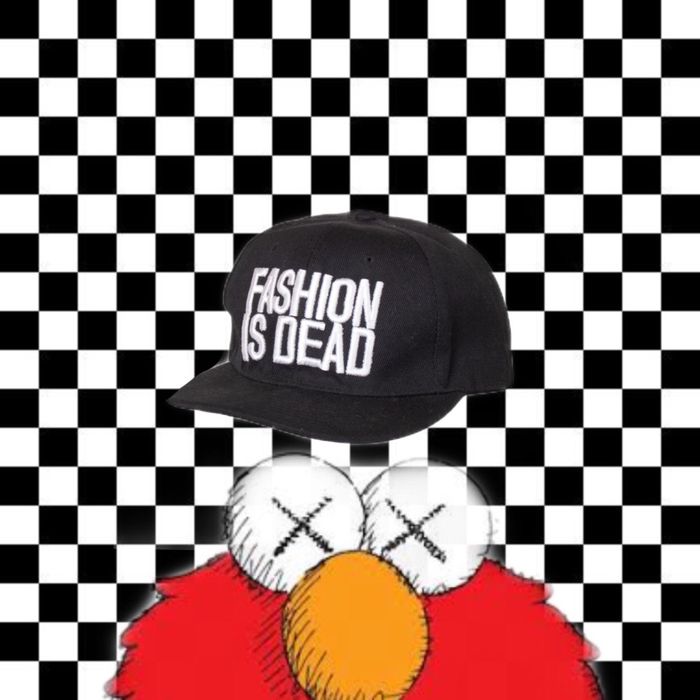 Streetwear Fashion Is Dead Black And White Goth Emo Hat | Grailed