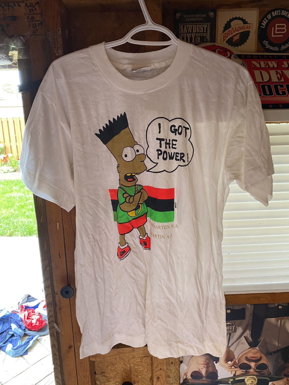 Vintage Vintage Bart Simpsons Rasta tee | Grailed