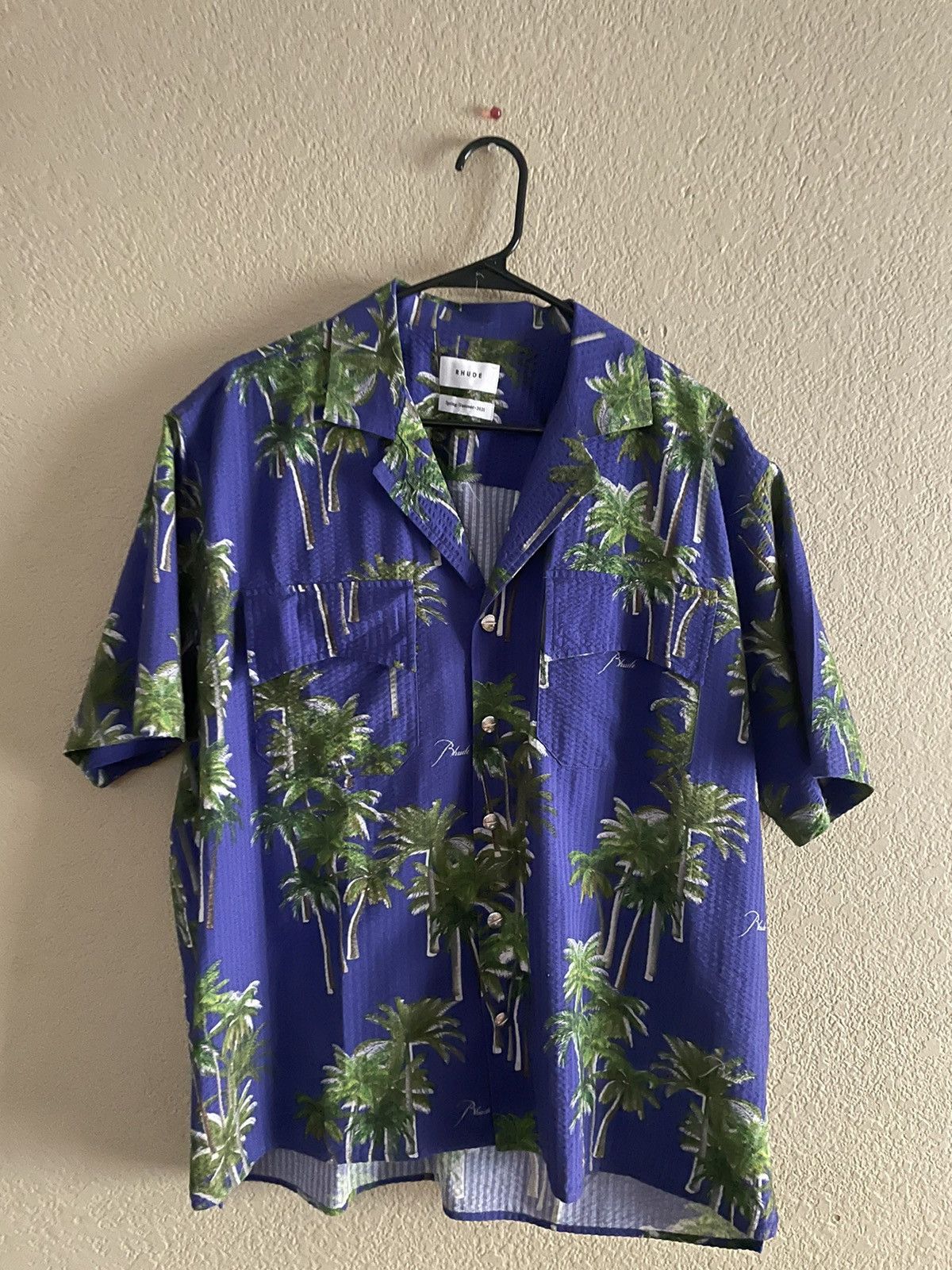 Rhude Rhude Palm Tree Shirt | Grailed