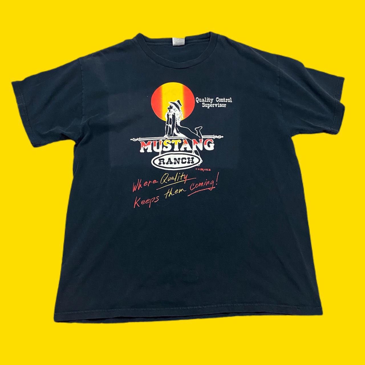 Art × Vintage Vintage Mustang Ranch naked women tee | Grailed