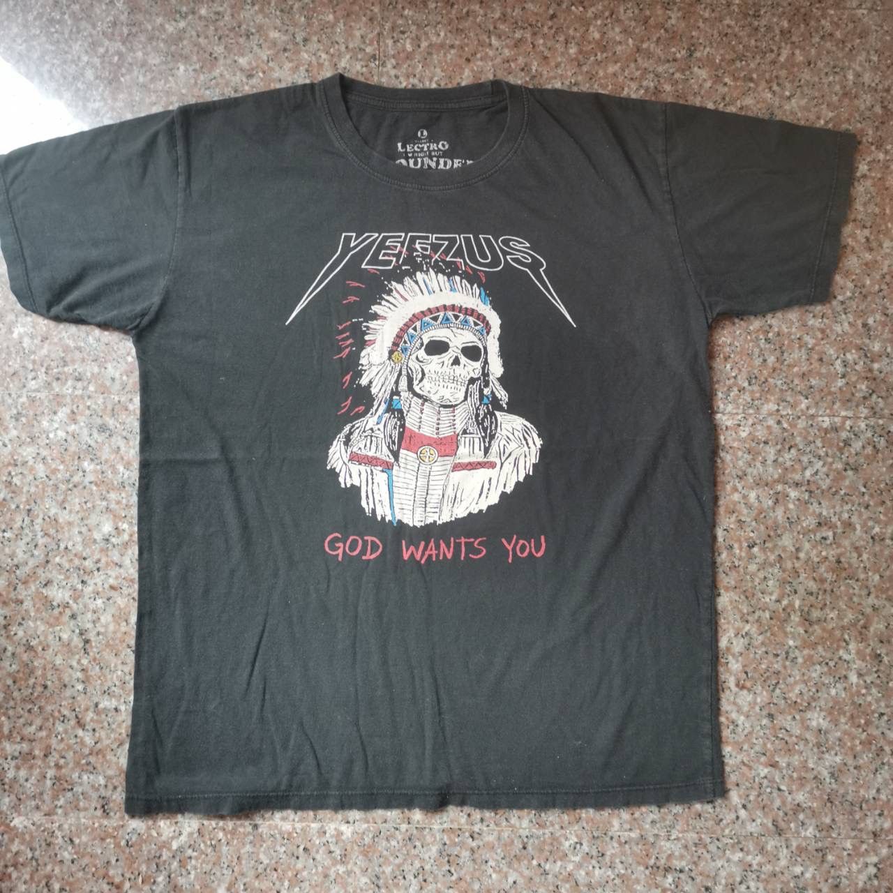 Kanye West × Rap Tees × Streetwear Yeezus Tee By Kanye West “ God Wants ...