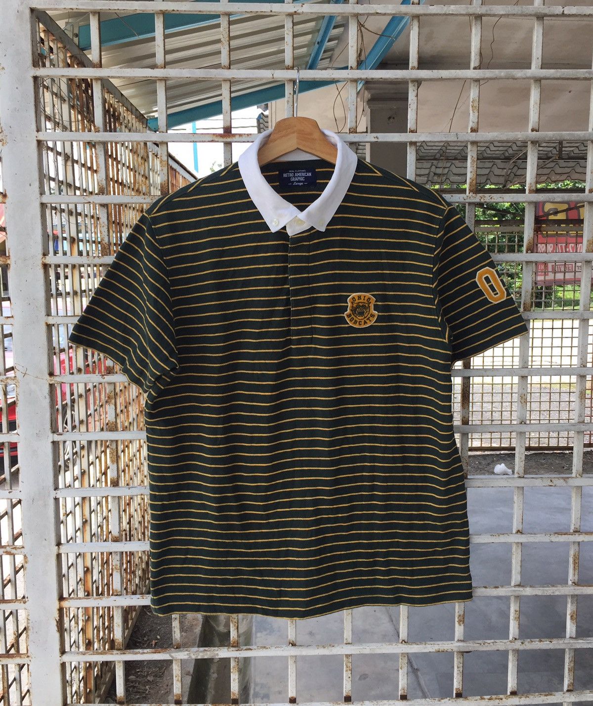 Uniqlo Ohio bobcats rugby polos by uniqlo | Grailed