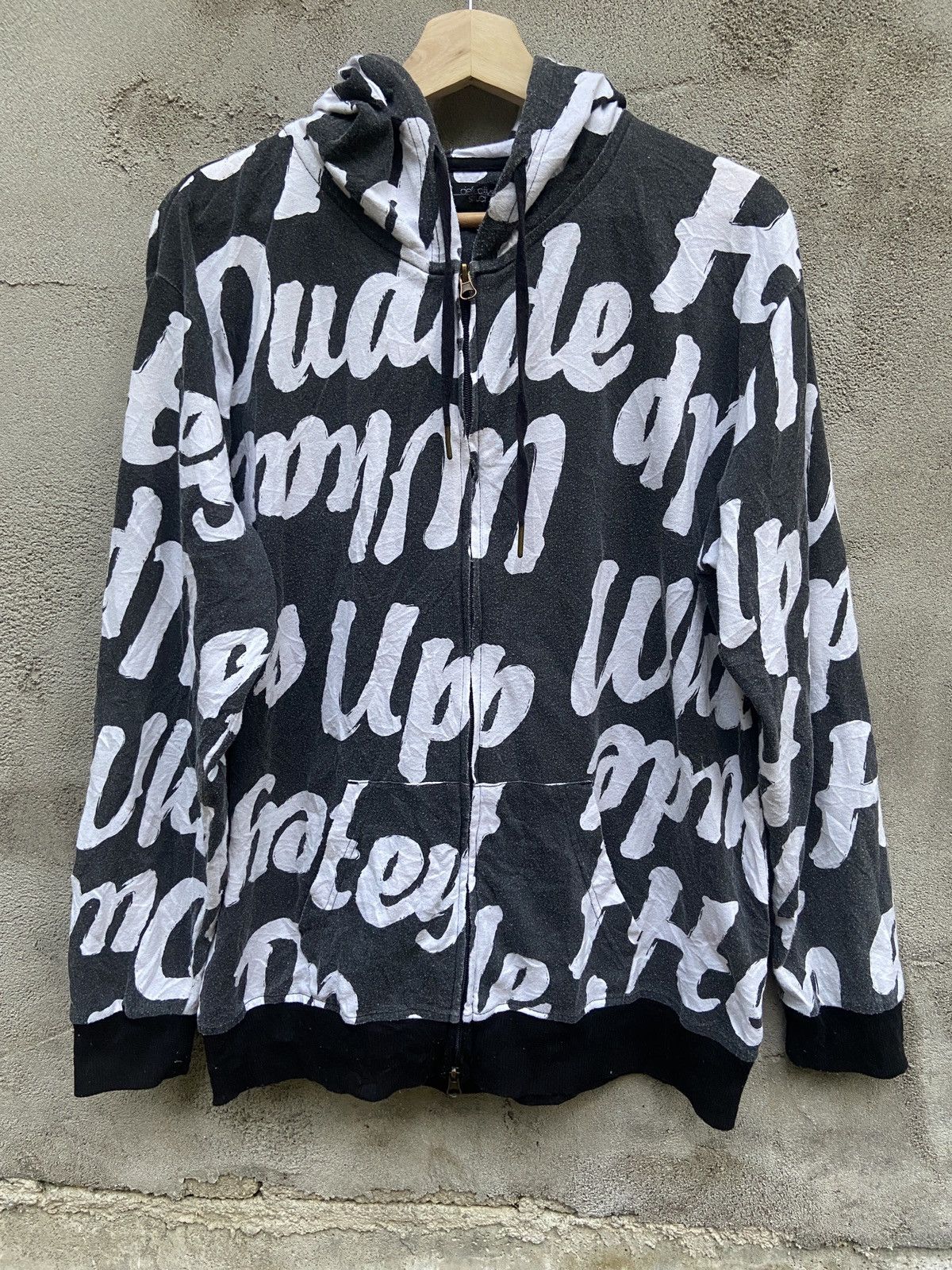 Japanese Brand Defective Struct Zip Up Hoodie | Grailed