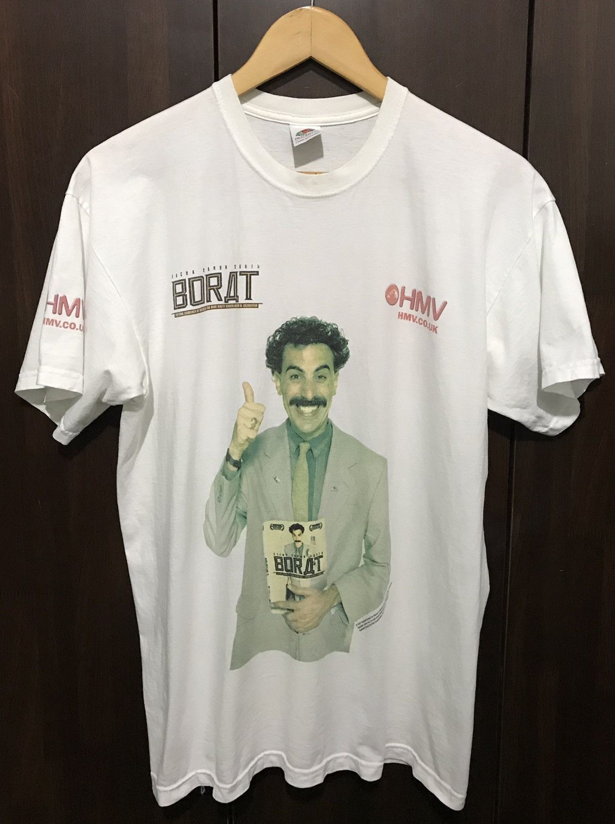 Fruit Of The Loom × Movie × Vintage Vintage 2007 BORAT Movie Tshirt ...