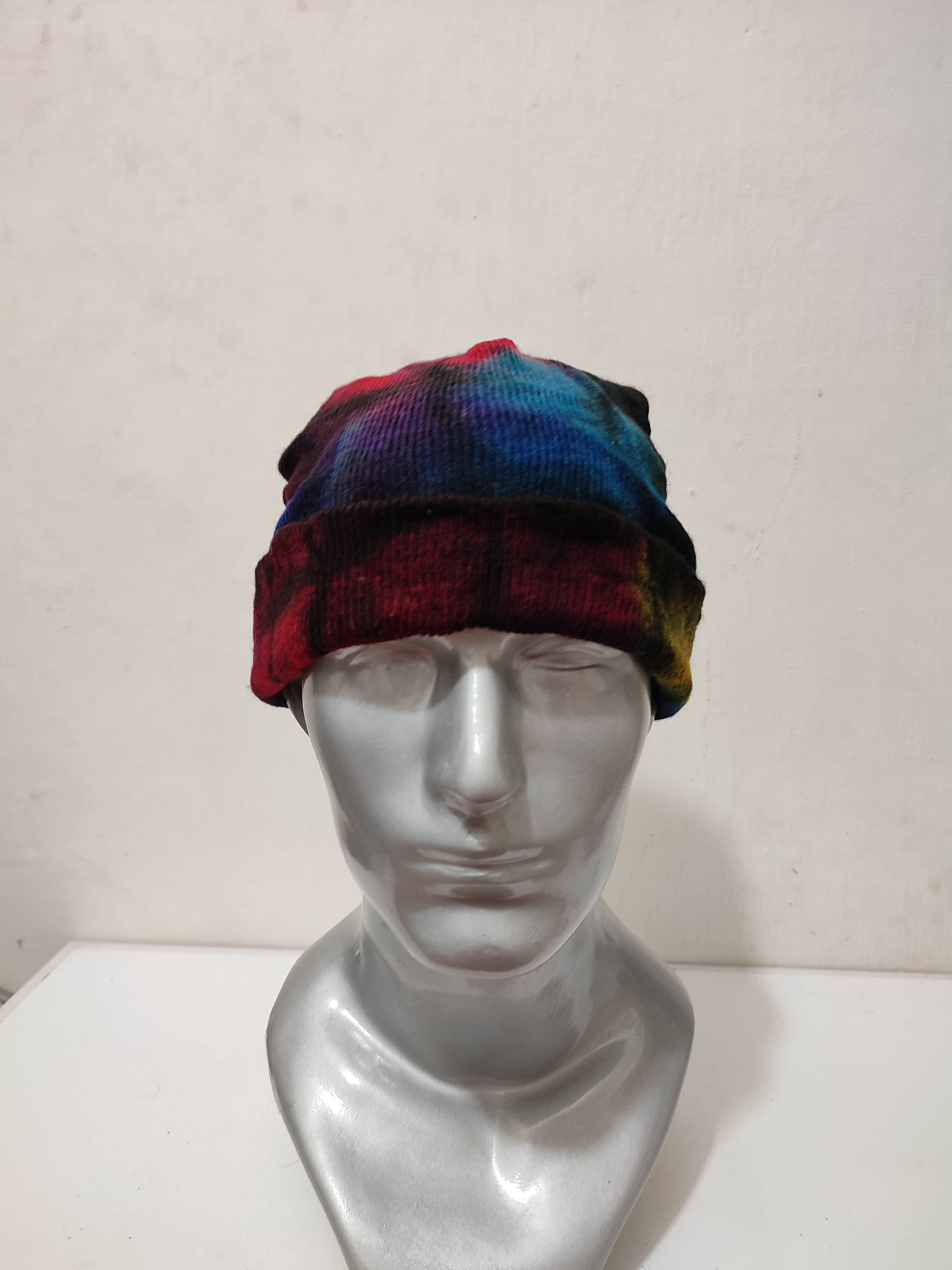 Japanese Brand × Streetwear Japanese Multicolour Dyed Beanie Hats | Grailed