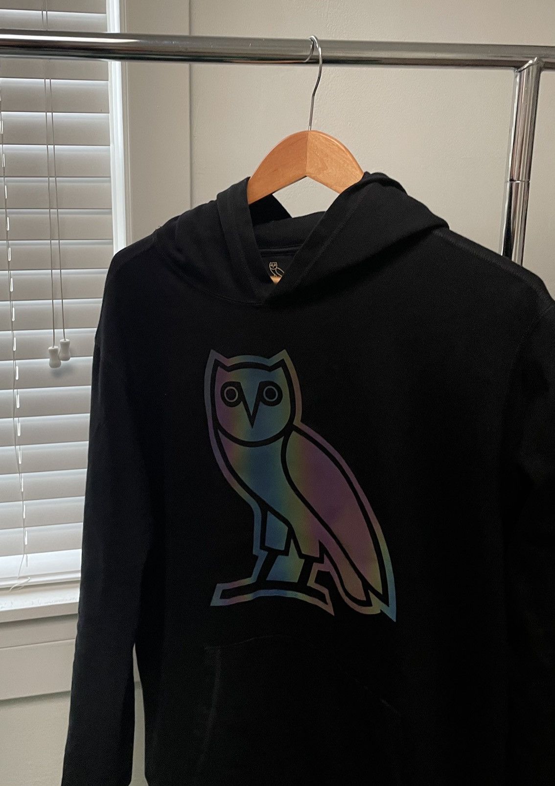 October's Very Own OVO Hologram Owl Hoodie | Grailed