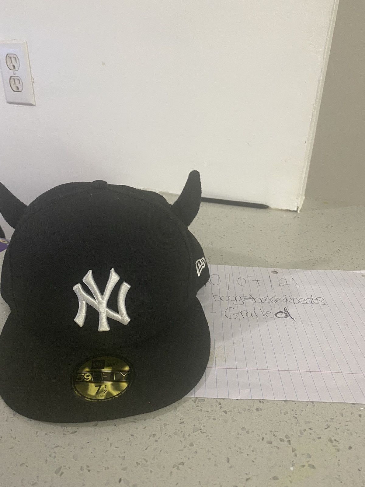 Ryder Studios Ryder Studios Devil Horn Fitted Hat | Grailed