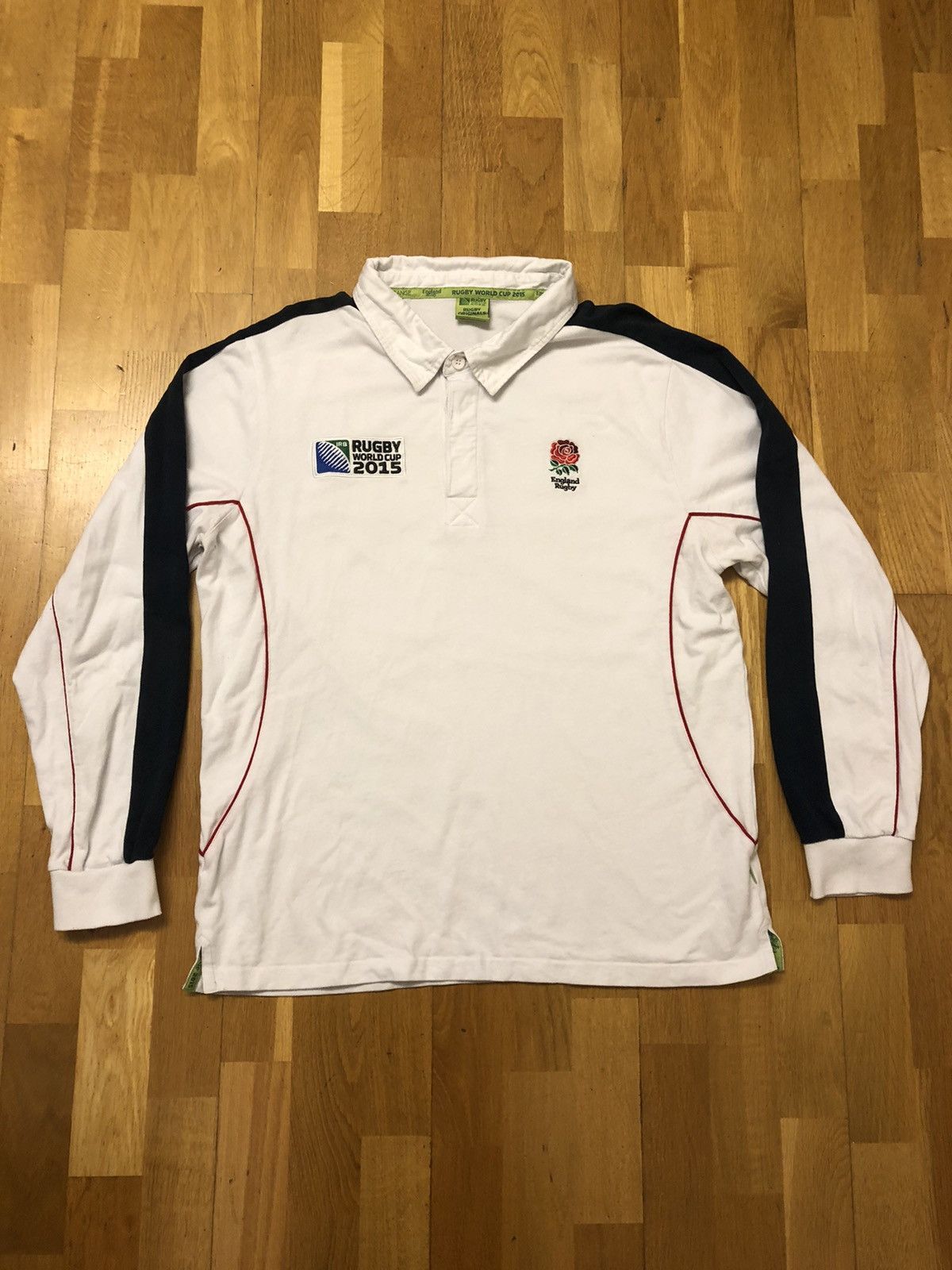 England Rugby League × Sportswear × Vintage RUGBY WORLD CUP 2015 ...