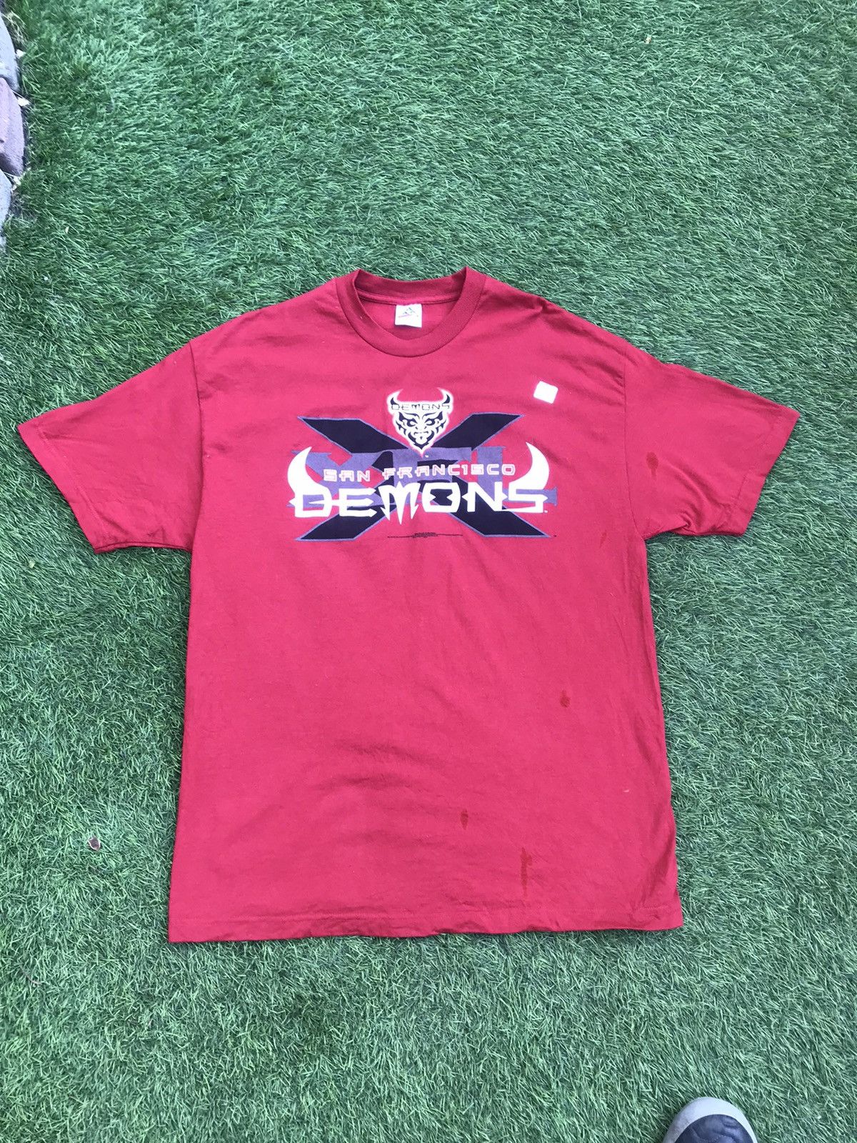 Vintage Vintage XFL San Francisco demons t shirt | Grailed