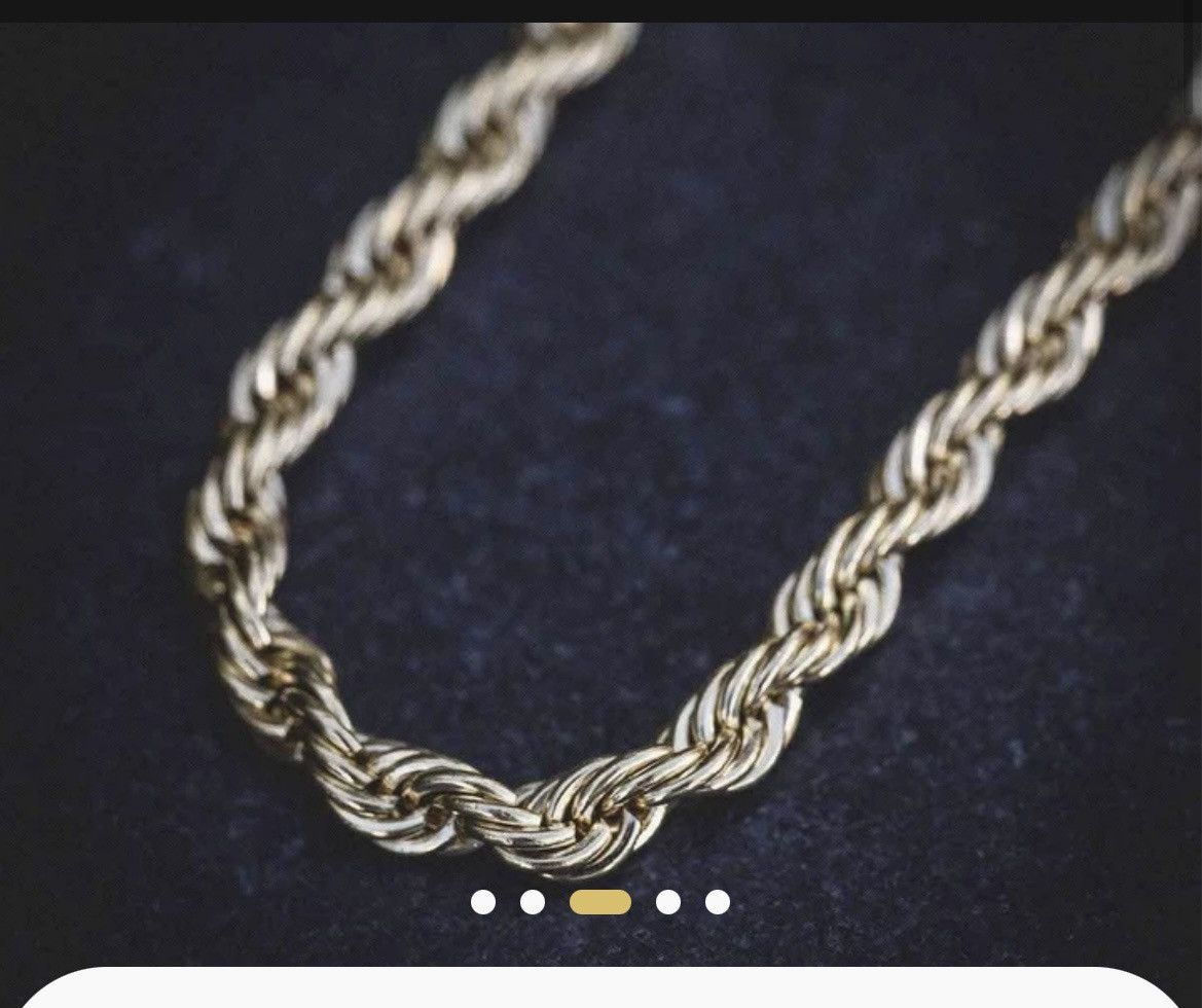 Gold Chain GLD shop rope chain | Grailed
