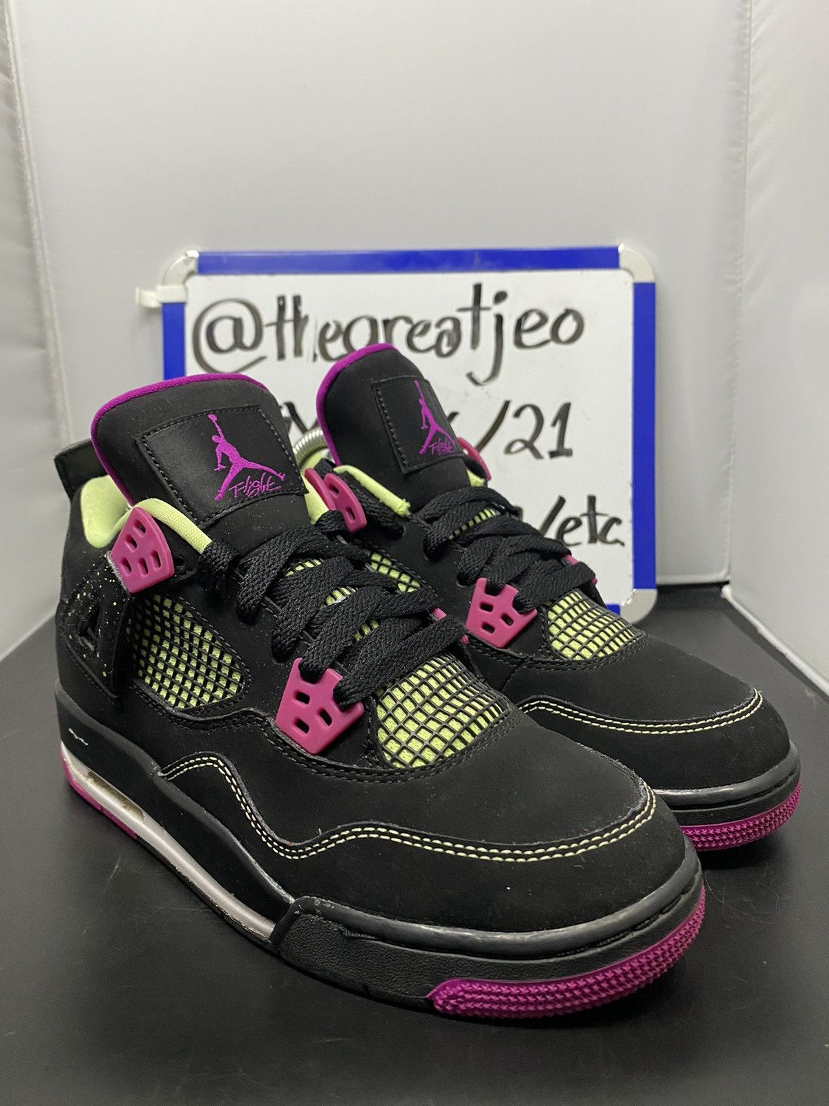 Jordan Brand Air Jordan 4 Retro 30th GG Fuchsia 2015 | Grailed