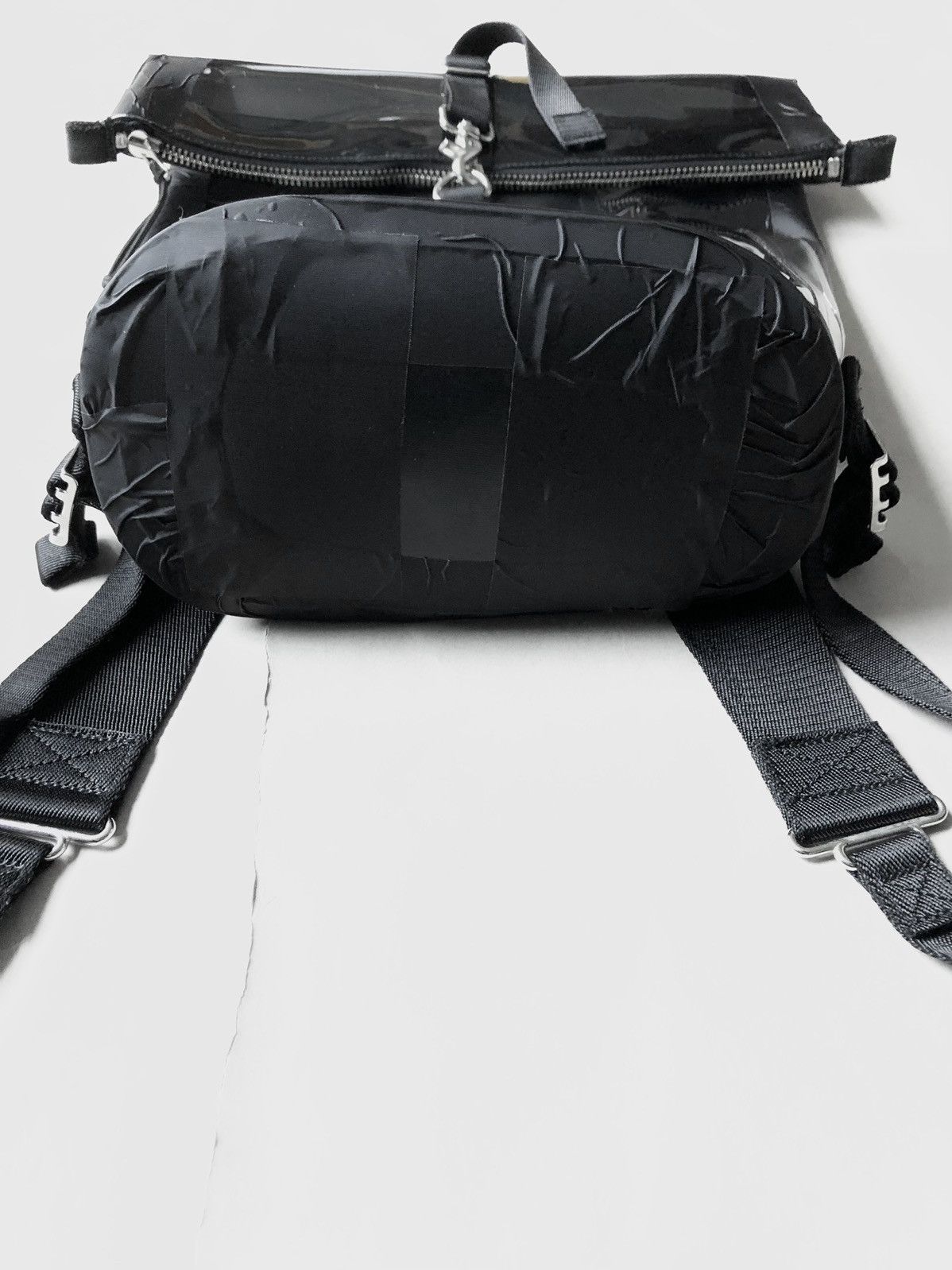 Eytys Eytys - black see-through transparent “void” backpack | Grailed