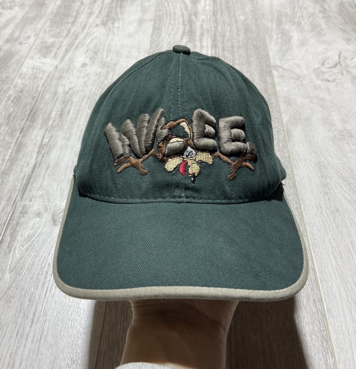 Movie × Vintage × Warner Bros Vintage 90s Wile E Coyote Cap Made in USA ...