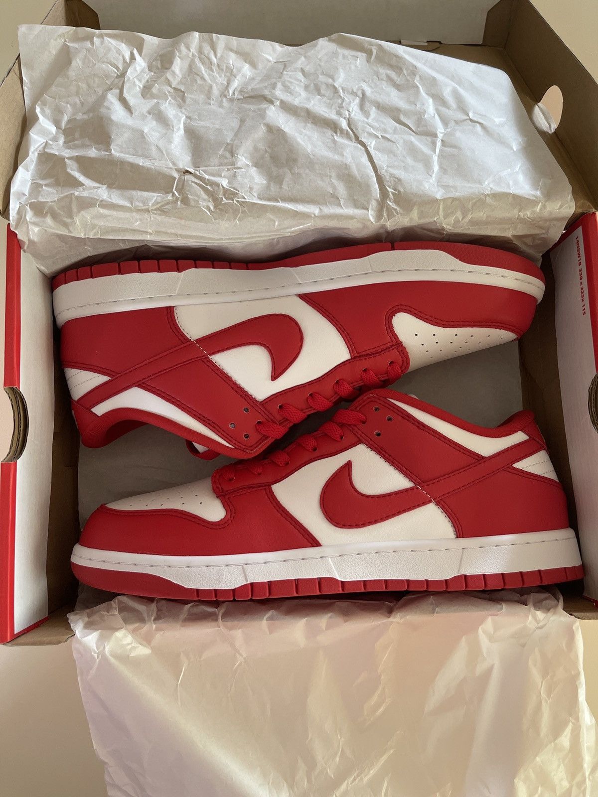 Nike Nike Dunk Low University Red | Grailed