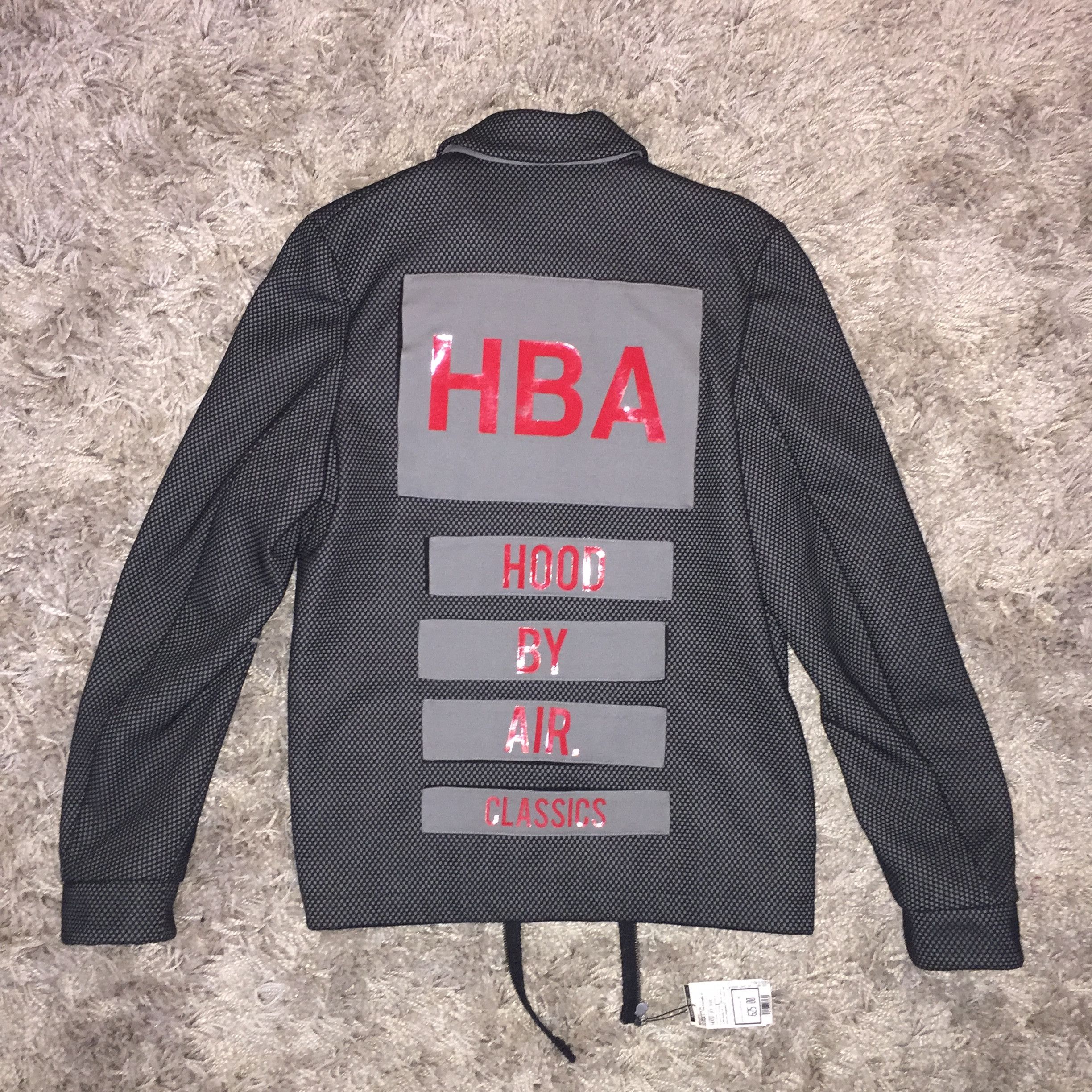 Hood By Air HBA Velcro Logo Jacket | Grailed