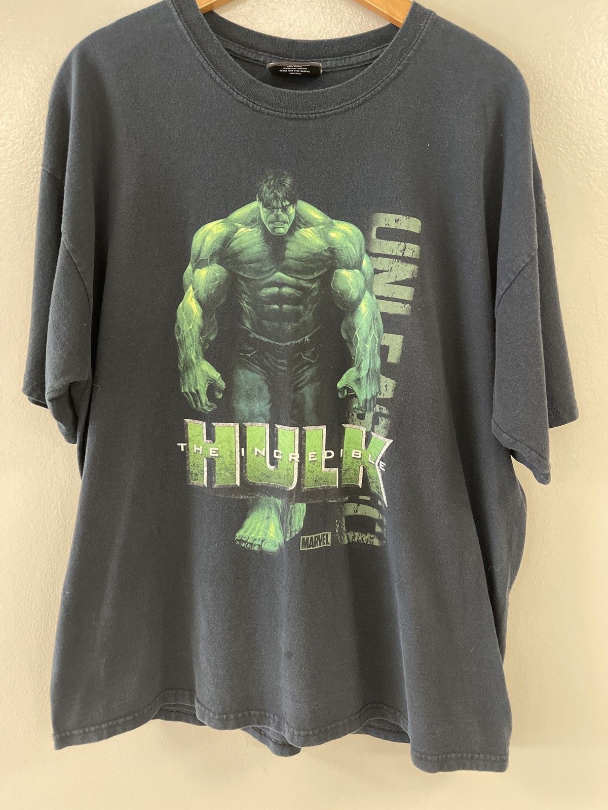 Vintage 2008 Marvel Comics The Incredible Hulk Movie Promo Tshirt | Grailed