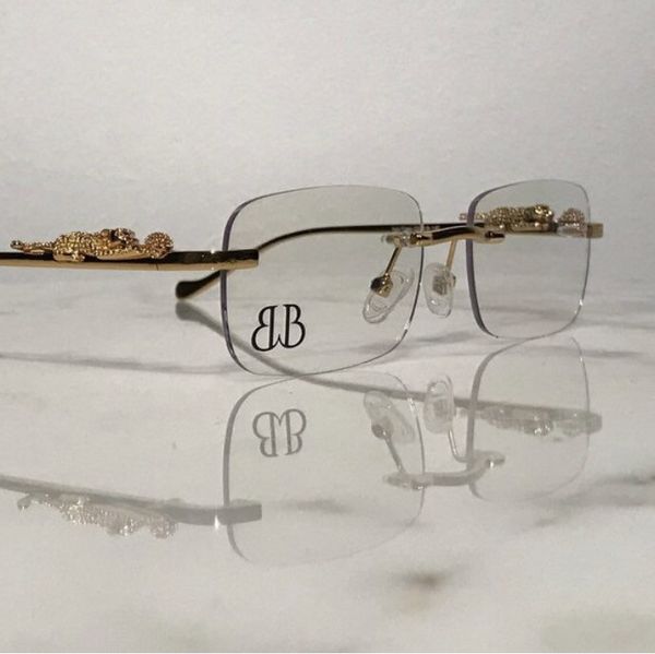 Vintage Braglia 18k Gold Giaguaro Glasses Eyeglasses Frames | Grailed
