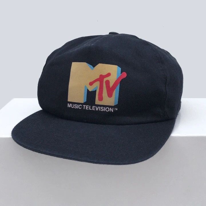 Mtv × Vintage MTV Music Television 90s Promo Logo Vintage OG Cap ...